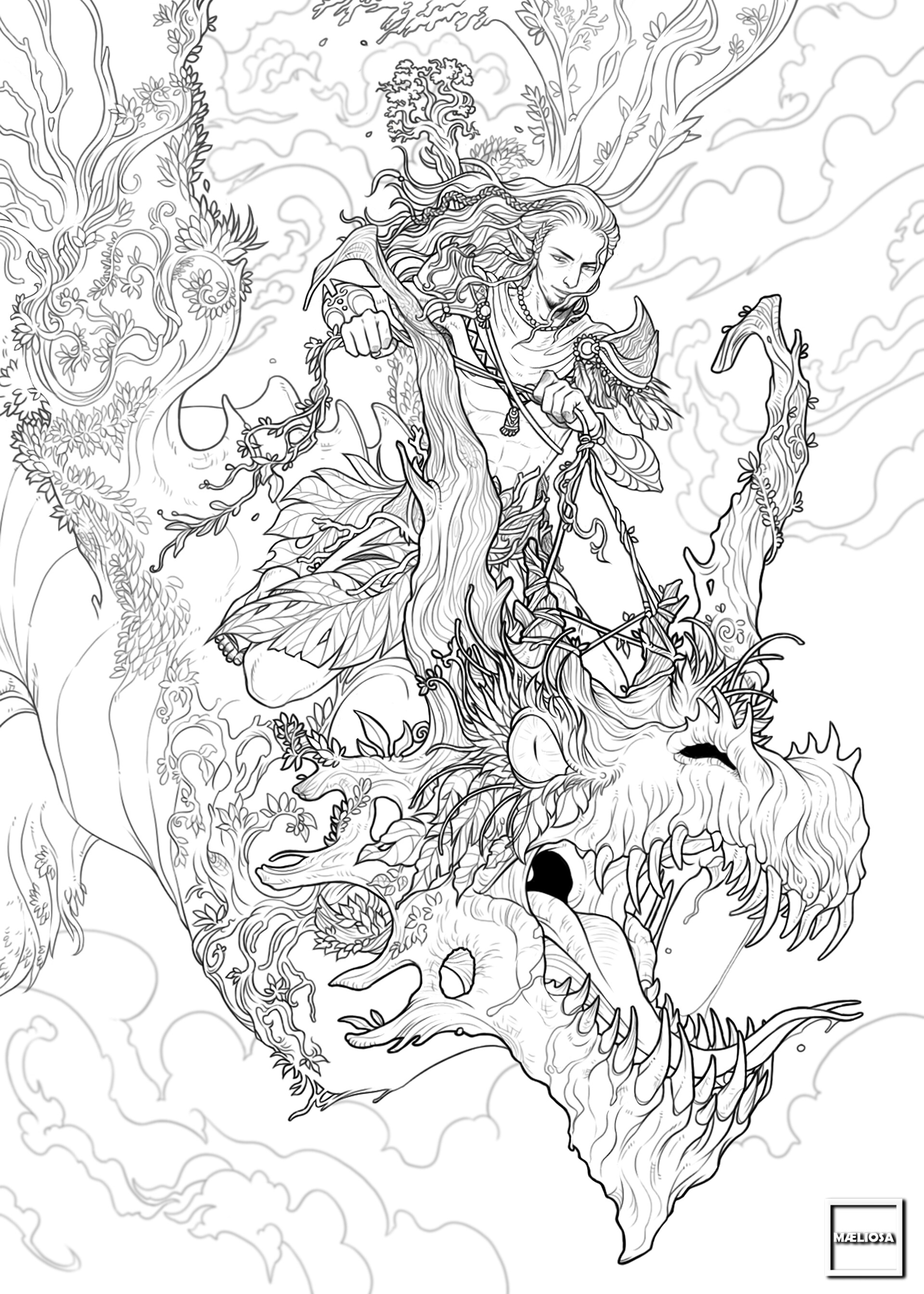 ArtStation - Comission- Loh'kar and Itheria