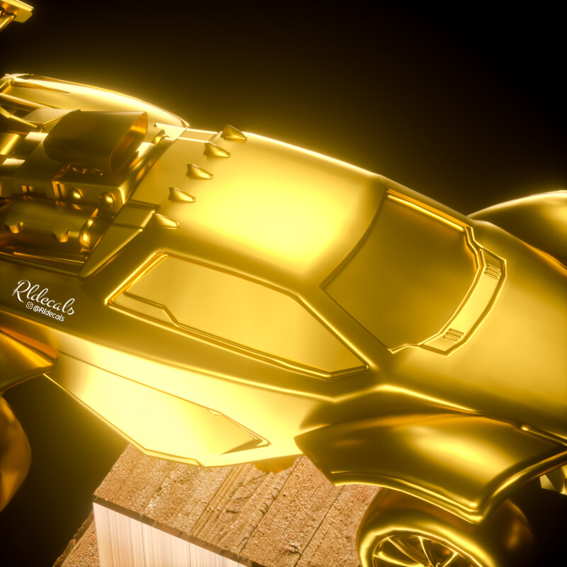 Younes A. - RLCS X golden Trophy - Rocket league