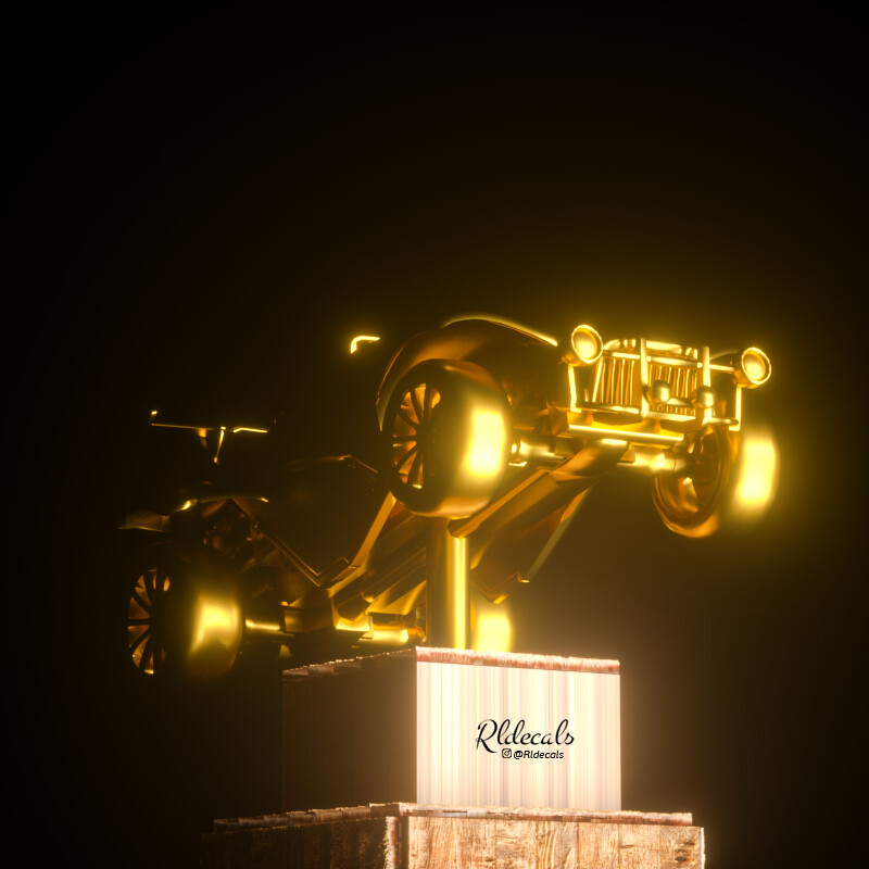 Younes A. - RLCS X golden Trophy - Rocket league