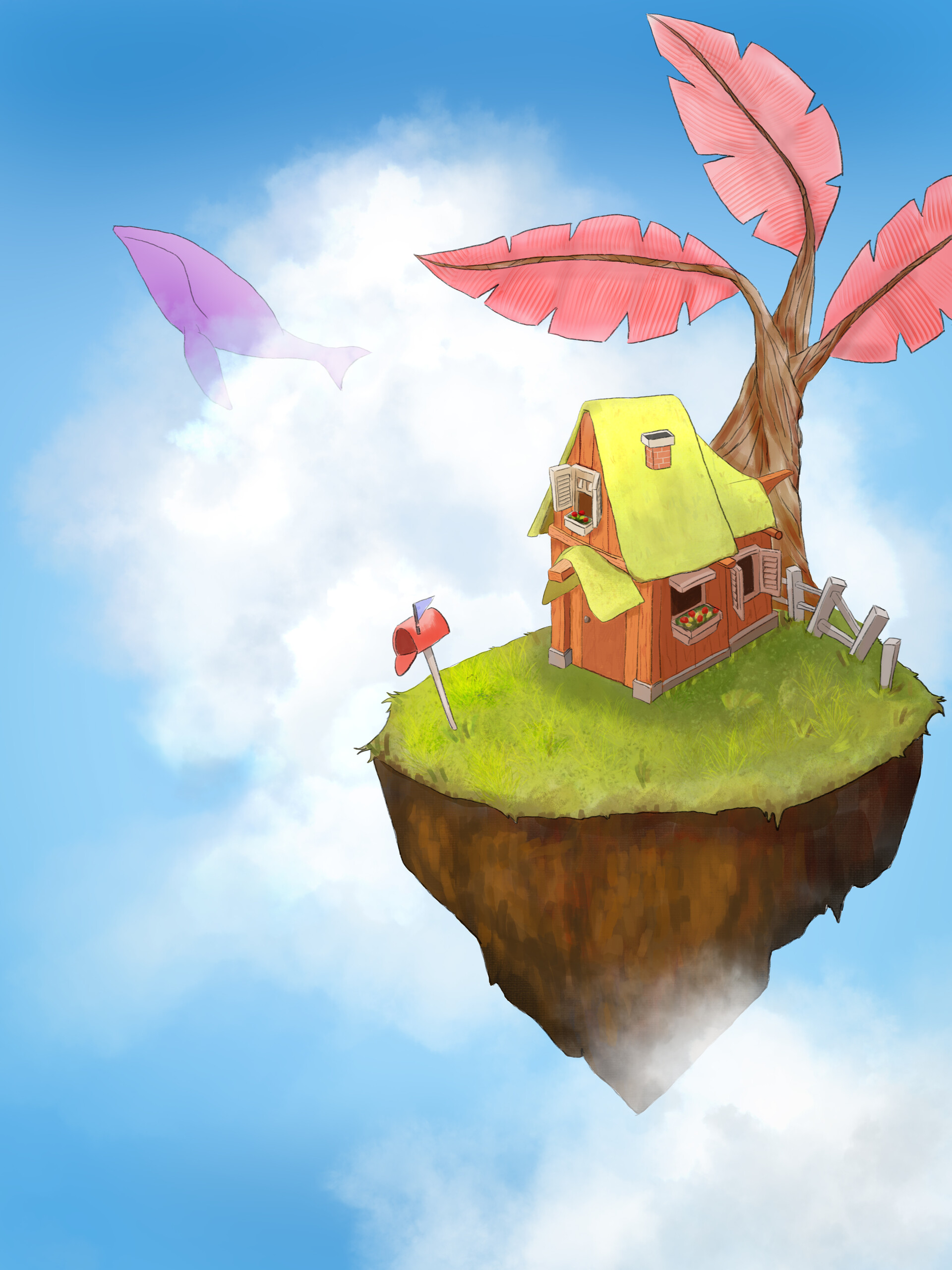 ArtStation - Floating house