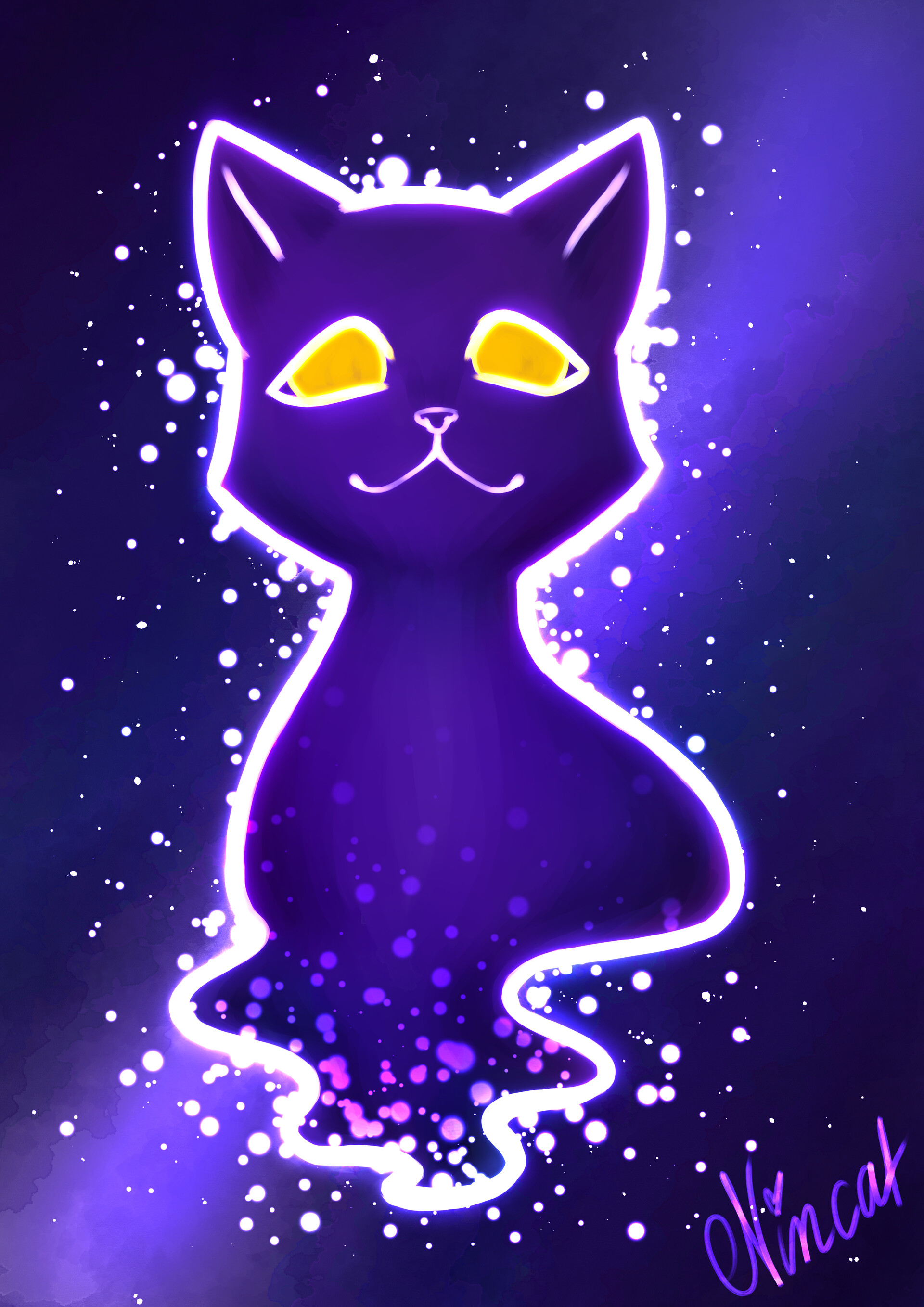 ArtStation - Spirit Cat