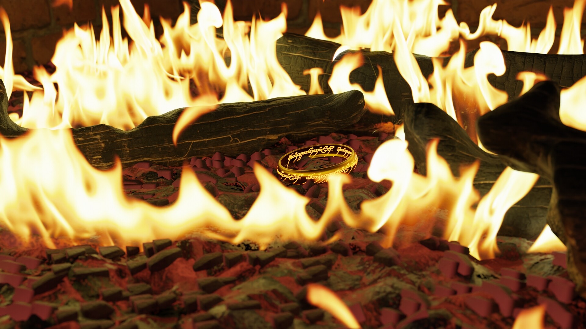 ArtStation - One Ring (Lord of the Rings)