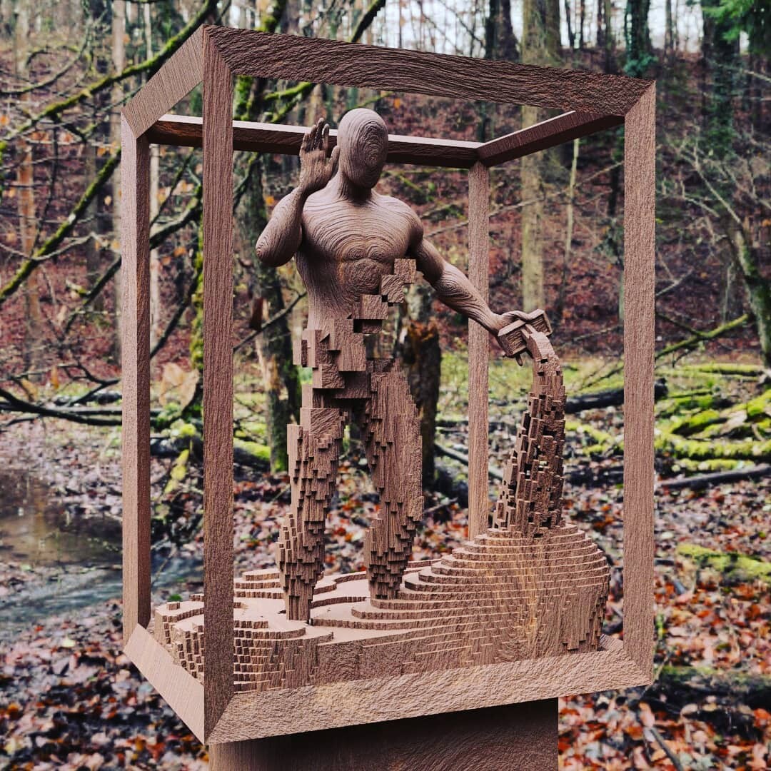 ArtStation - Lockdown Memorial Statue