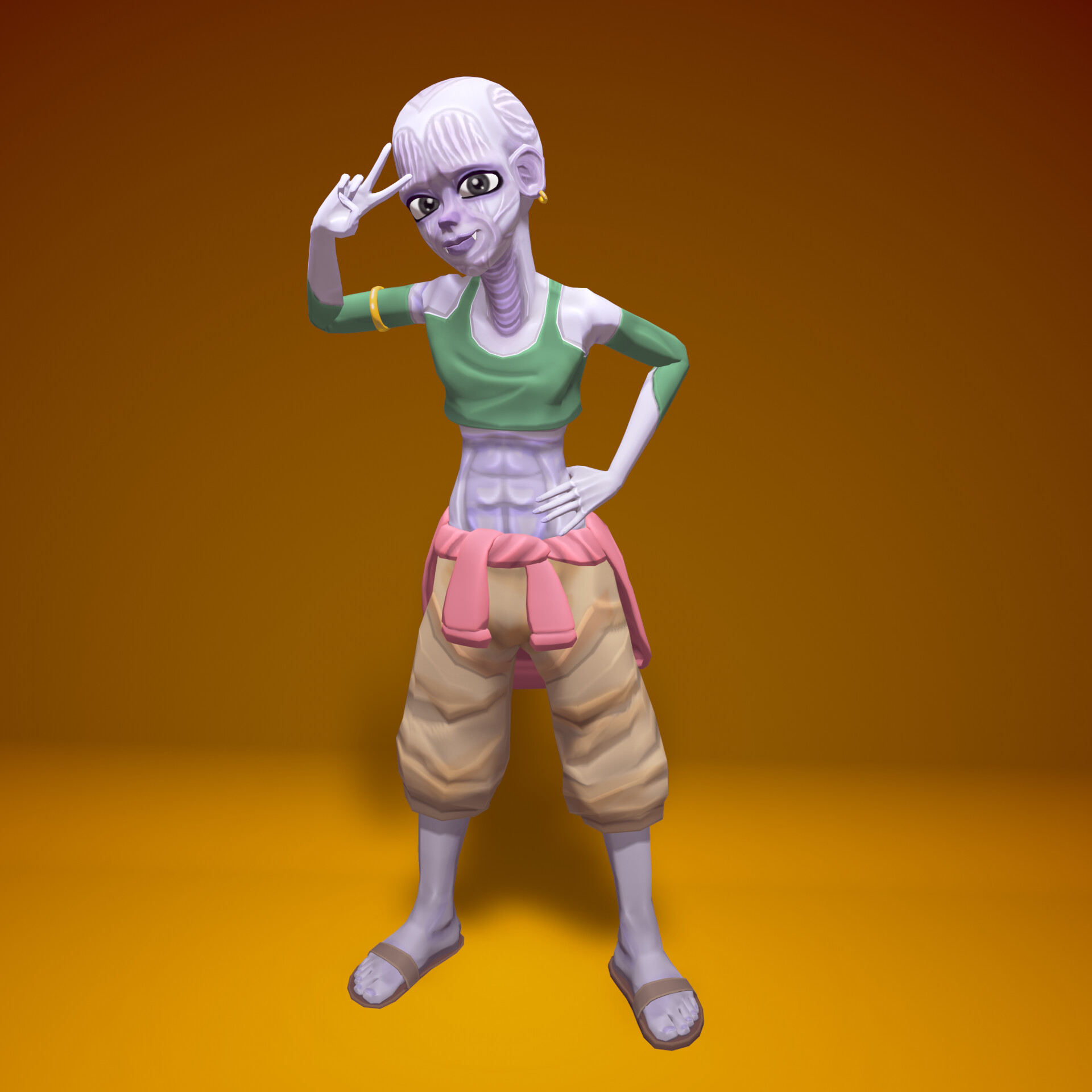 ArtStation - Tin the alien