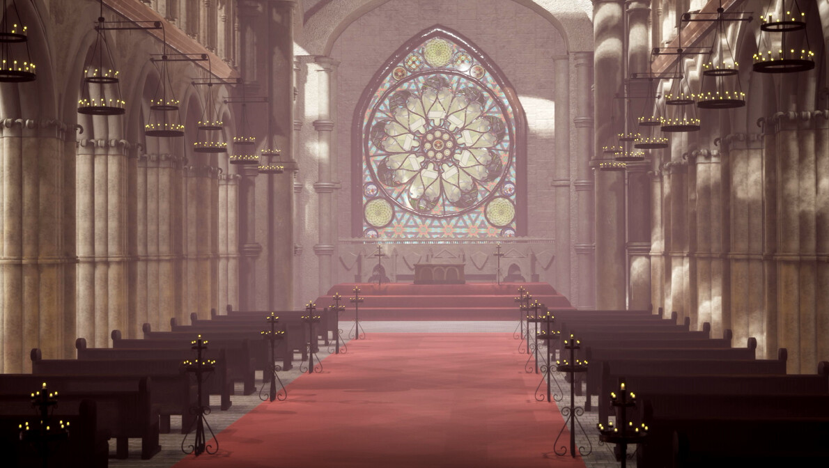 ArtStation - Cathedral Interior
