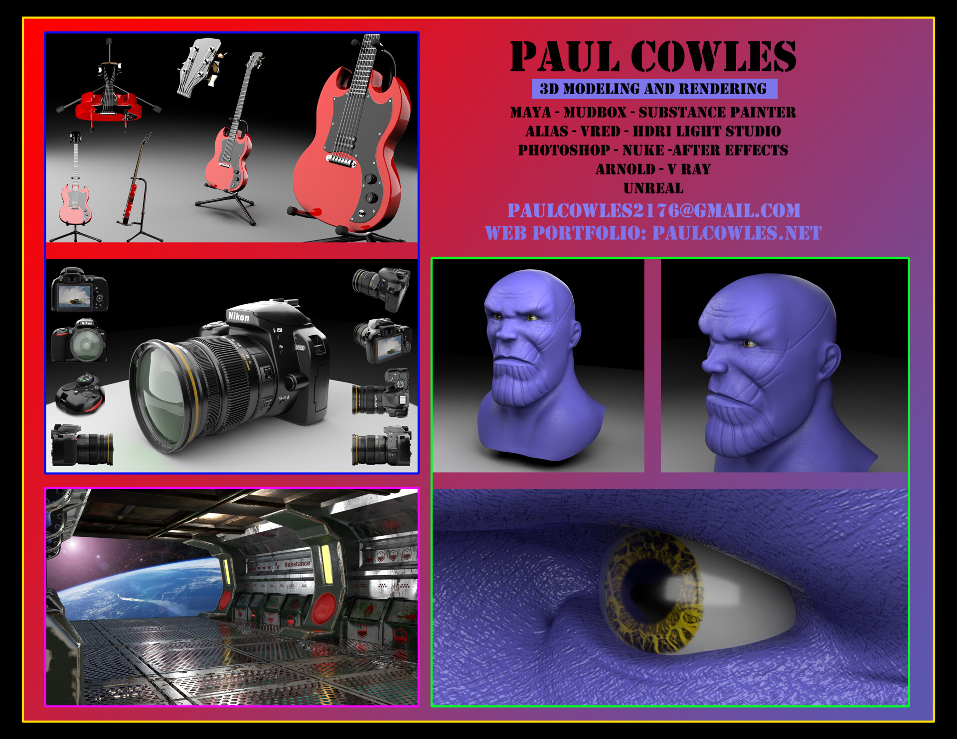 ArtStation - Paul Cowles - Maya Portfolio - Spring 2021