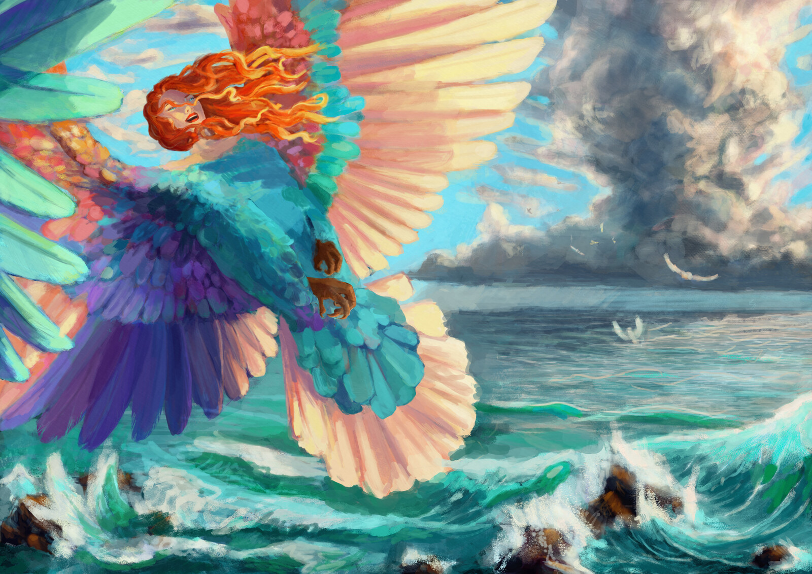 Lena Neuß - Personal Project: The Alkonost and the Storm