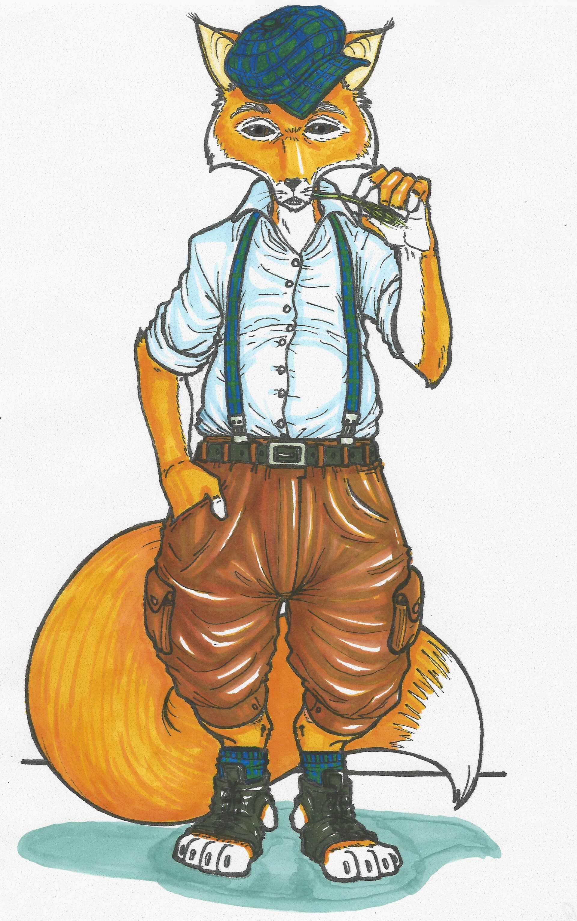 ArtStation - Foxy Fox Character