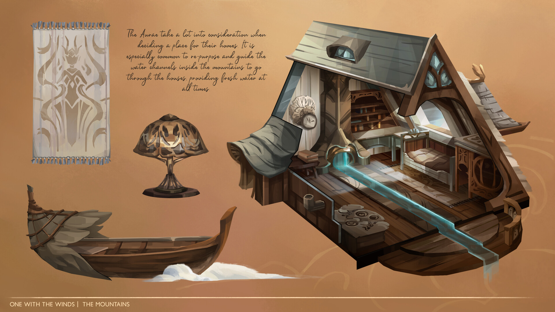 Catarina Pulli - Concept Artist/Illustrator - The Aurae: The mountains
