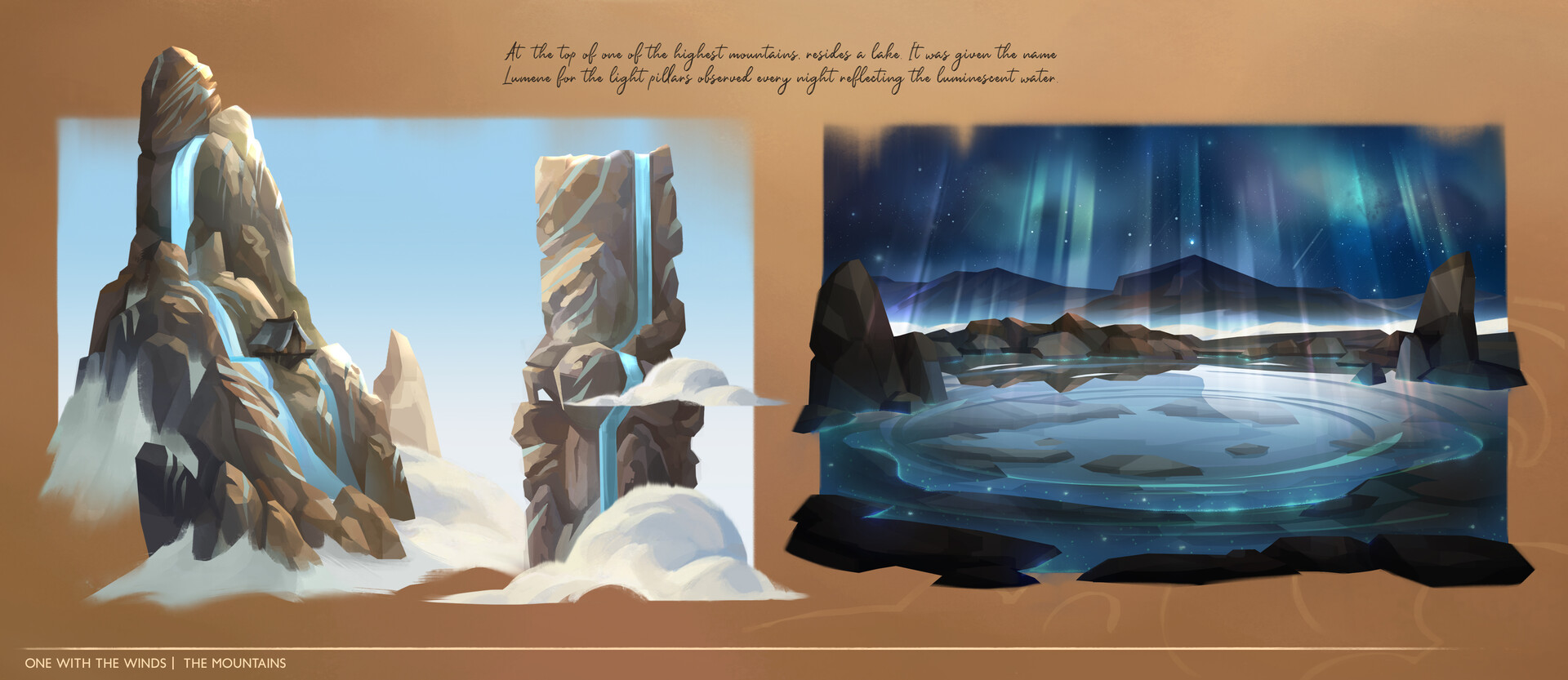 Catarina Pulli - Concept Artist/Illustrator - The Aurae: The mountains