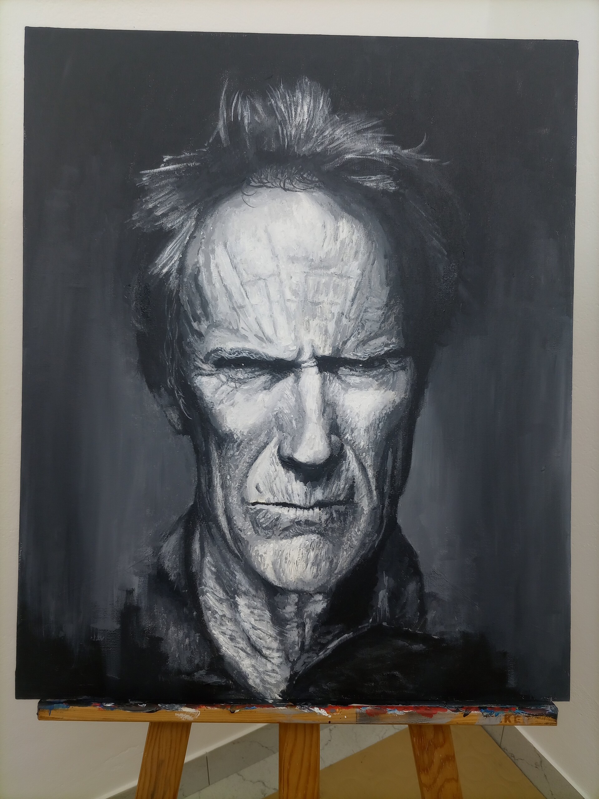 ArtStation - clint acrylic artwork