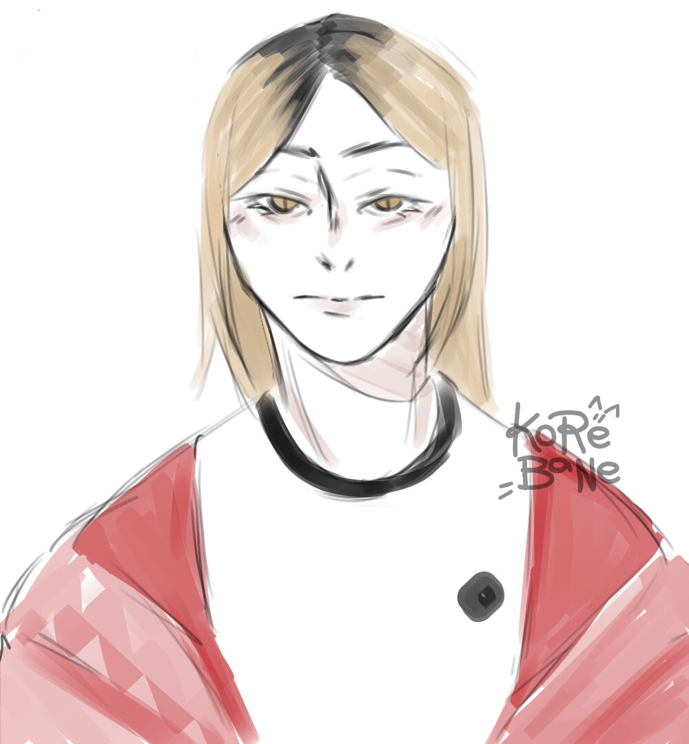 ArtStation - Kenma Sketch (Haikyuu)/2021