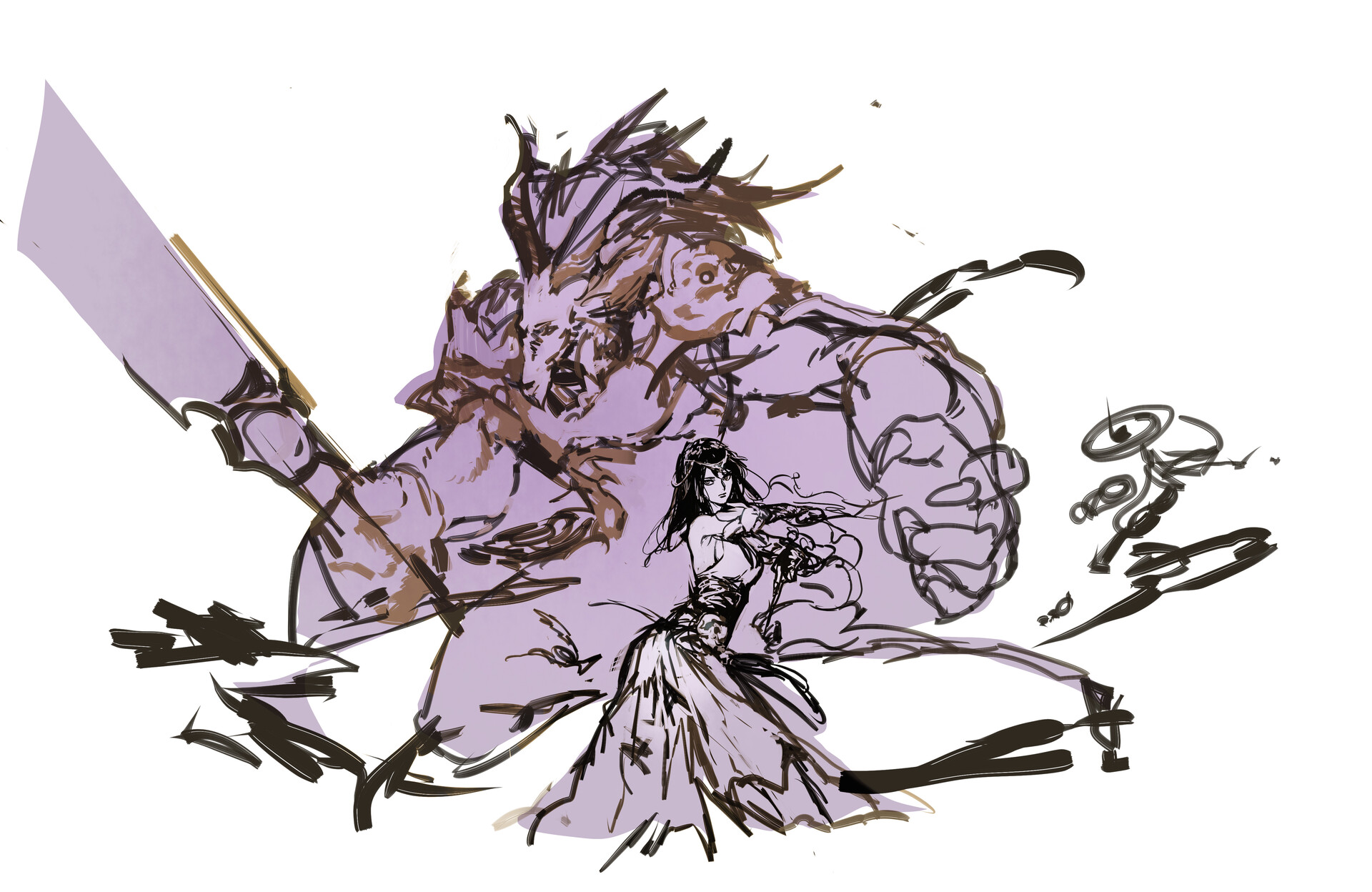 ArtStation - [Black-Capricorn]Capricorn Witch