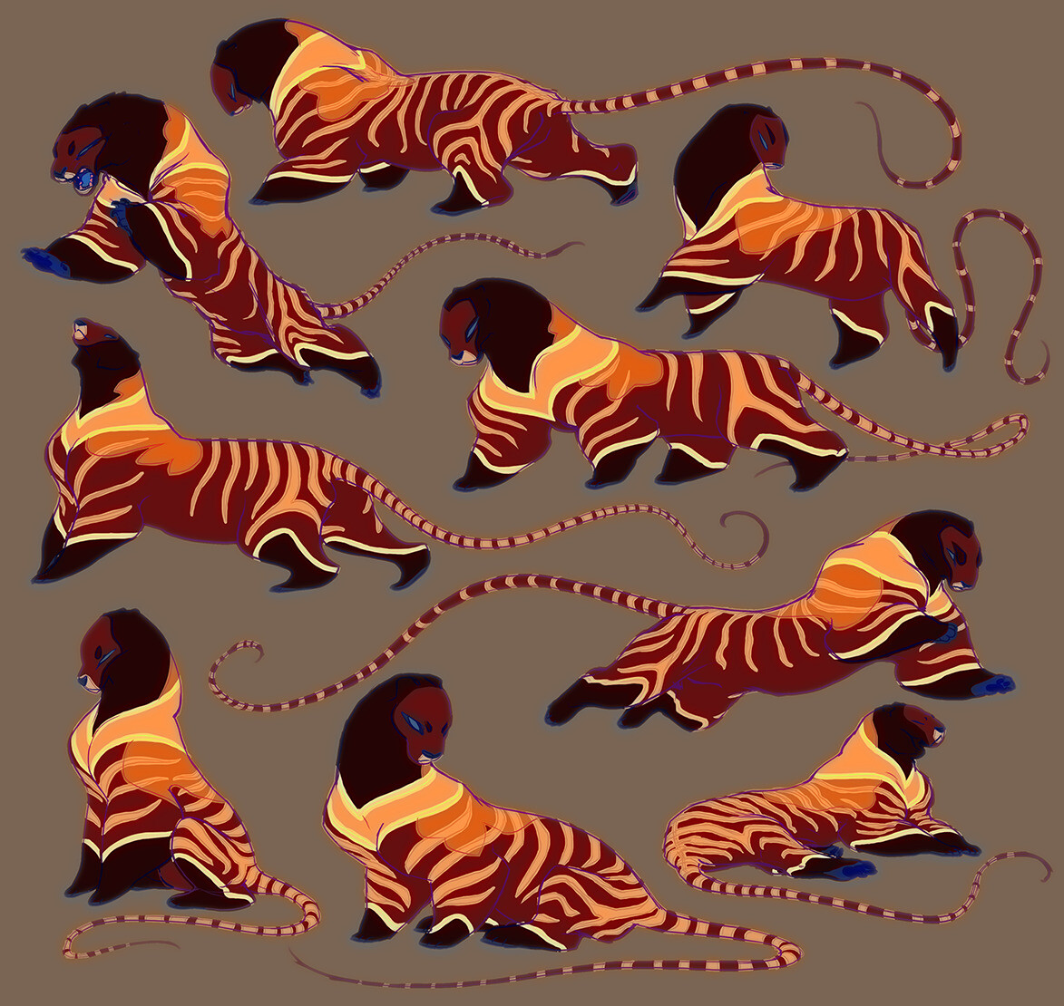 ArtStation - Sparkle Tiger