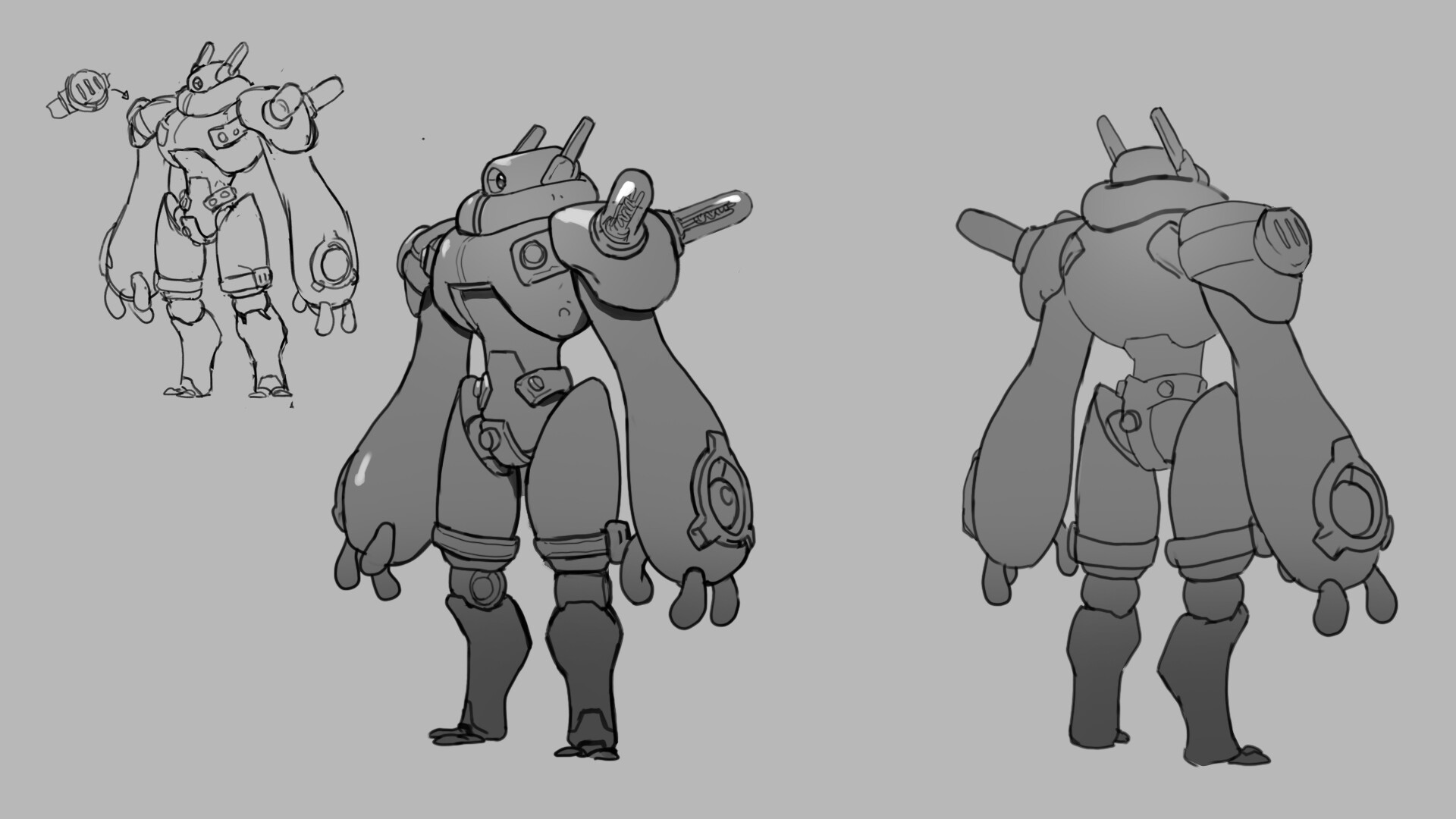 ArtStation - Charadesign Robot