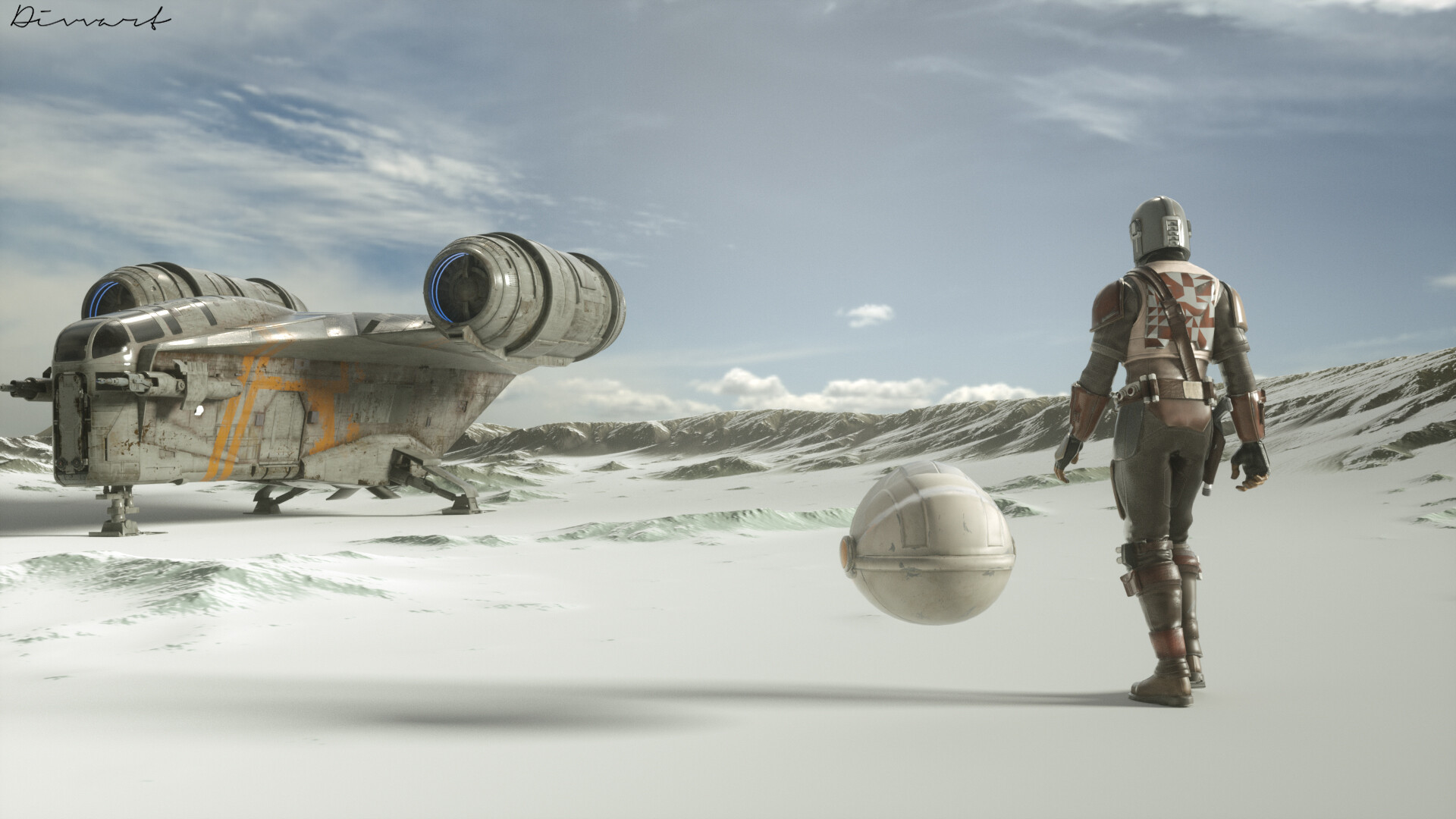 ArtStation - Mandalorian