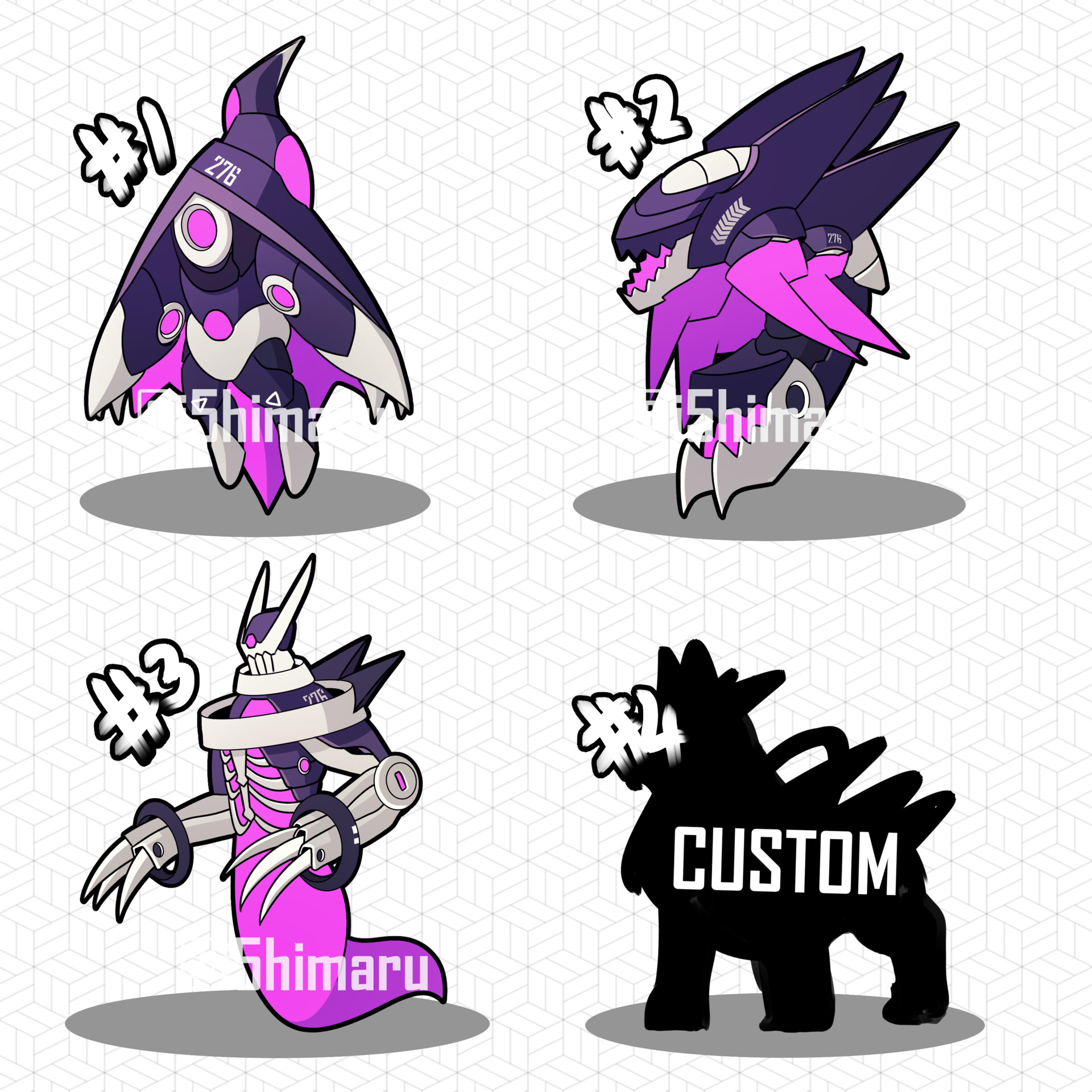 ArtStation - Adopt 276 : Mechamon LII