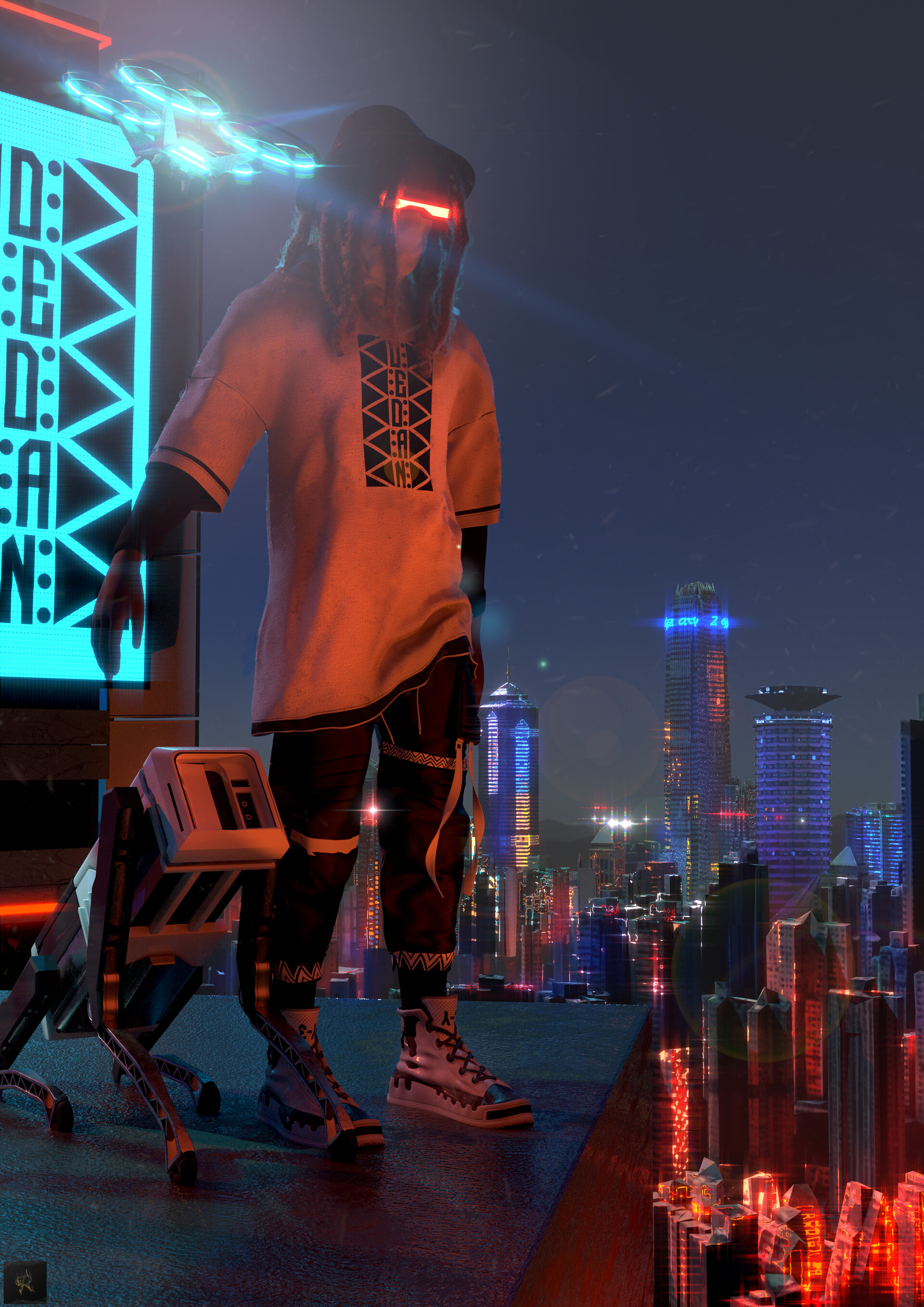 Dennis Mabuka - Cyberpunk Dedan Kimathi