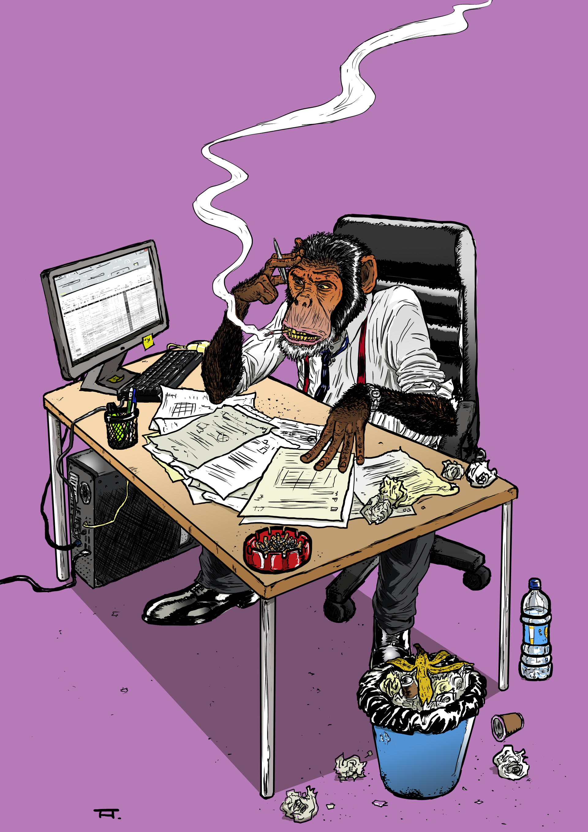 ArtStation - Monkey Business