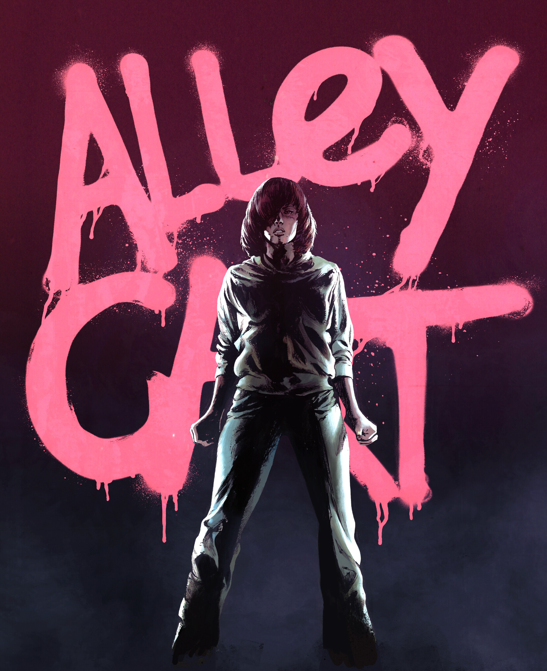 ArtStation - Alley Cat | Cover Art