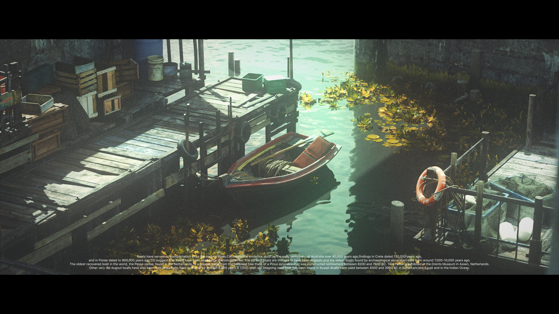 ArtStation - Boat Inspired by Ian Hubert