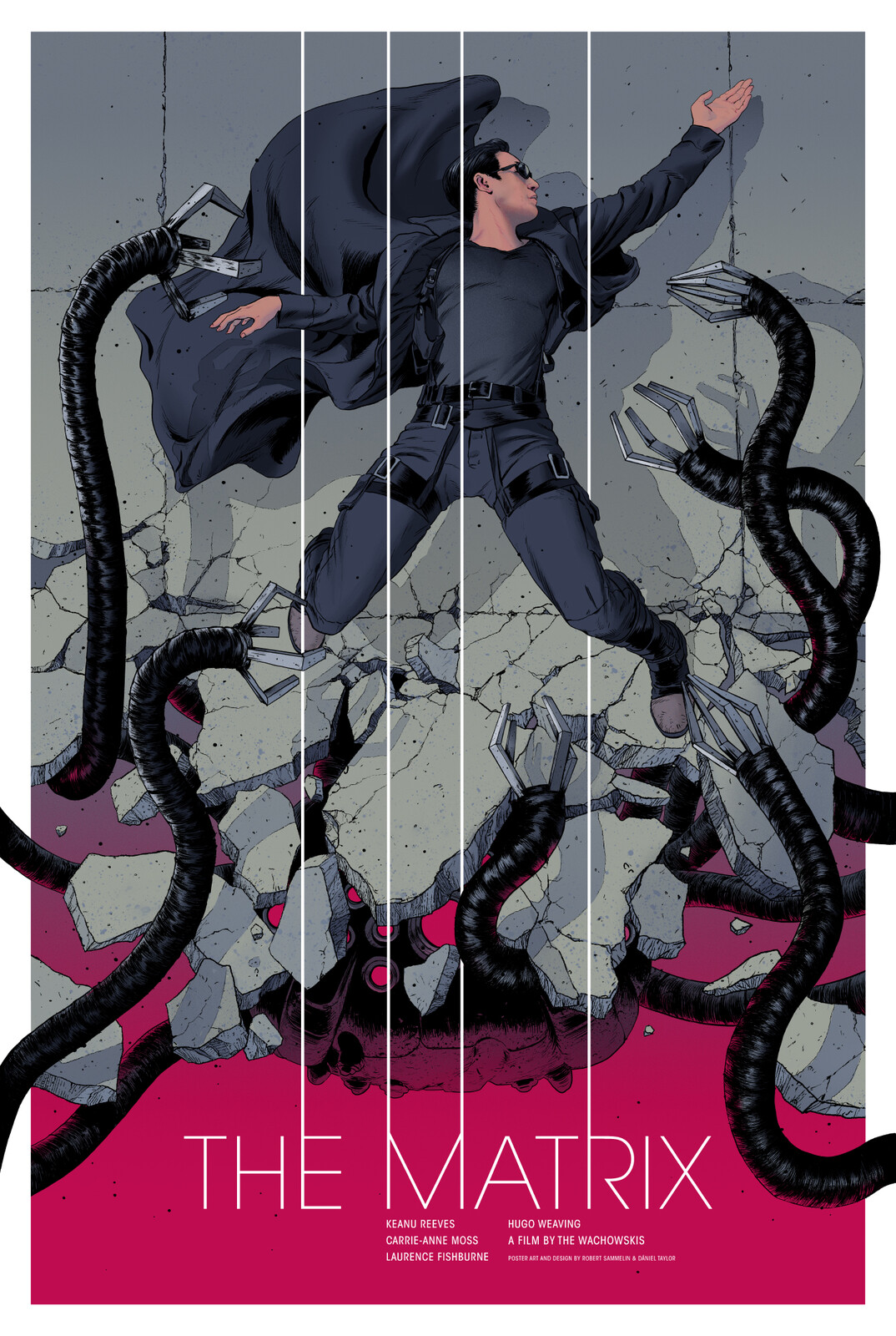 Robert Sammelin - The Matrix | Screenprint Poster