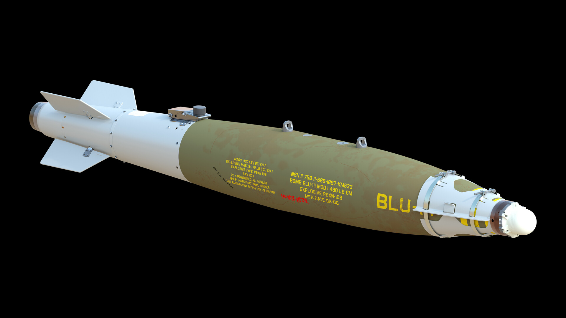 Edgar B - GBU-38 (V)B JDAM BOMB