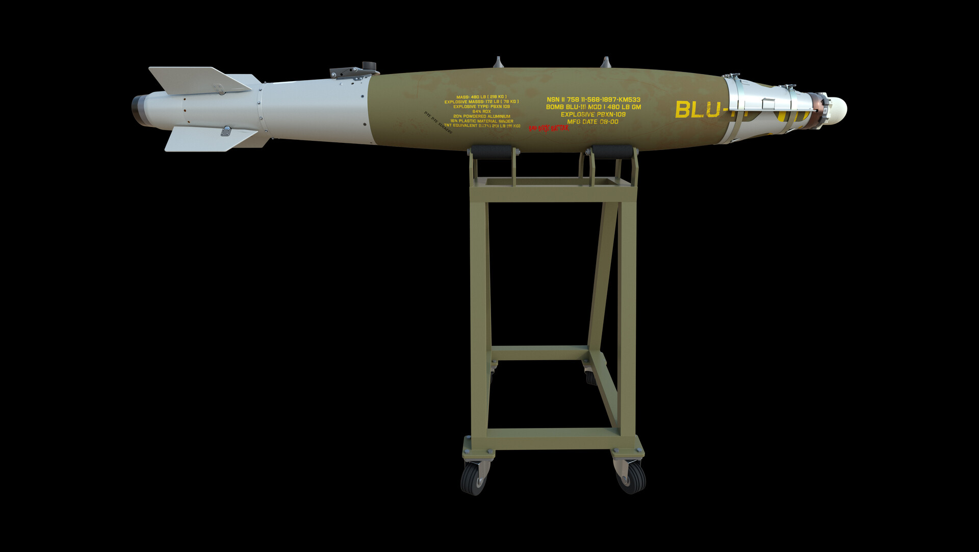 Edgar B - GBU-38 (V)B JDAM BOMB