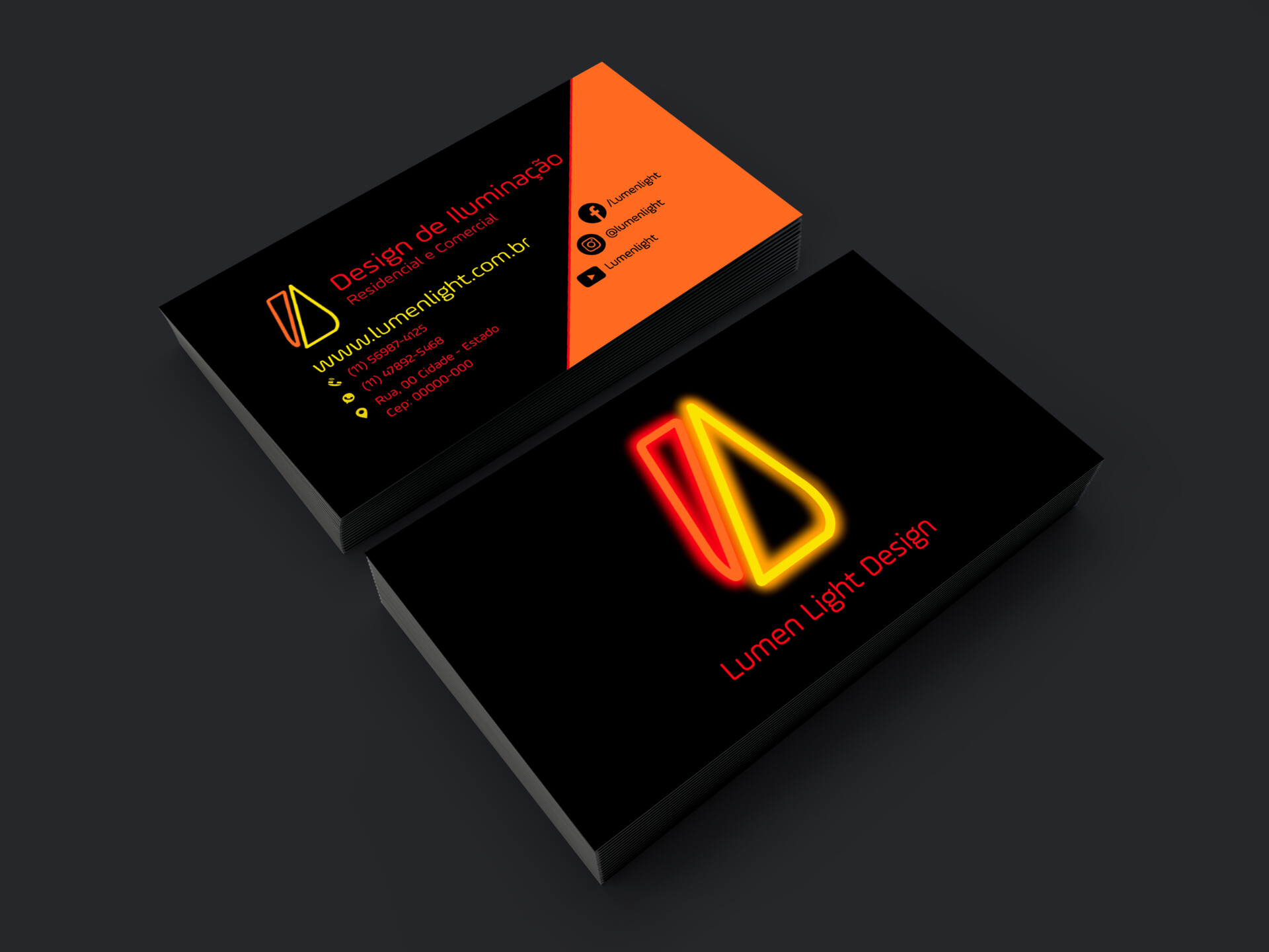 ArtStation - Lumen Business Card