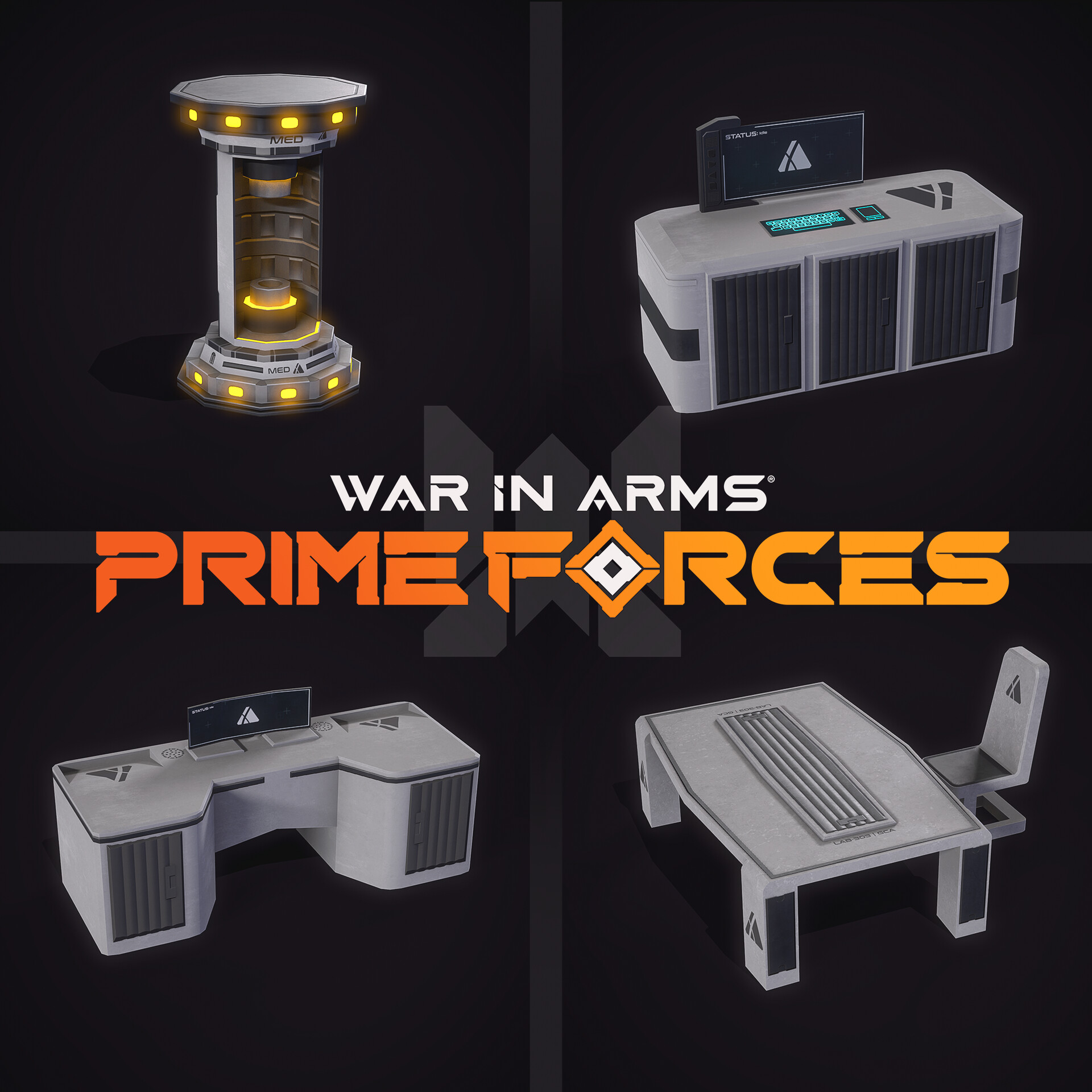 ArtStation - War In Arms Environment Assets | Set 3/10