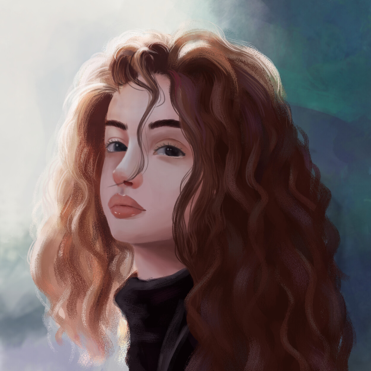 ArtStation - Semi-real girl