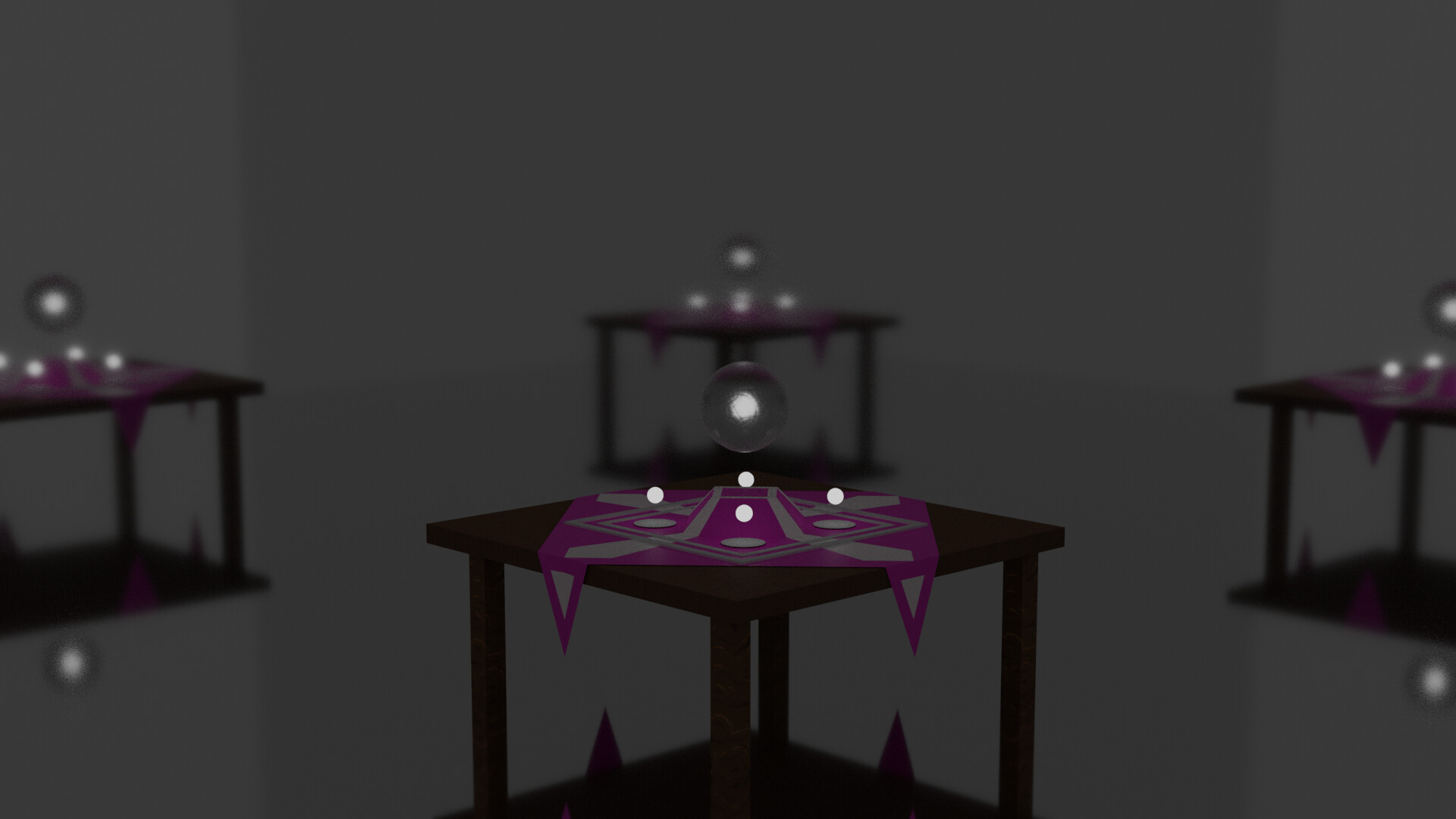 ArtStation - magic globe with table #1