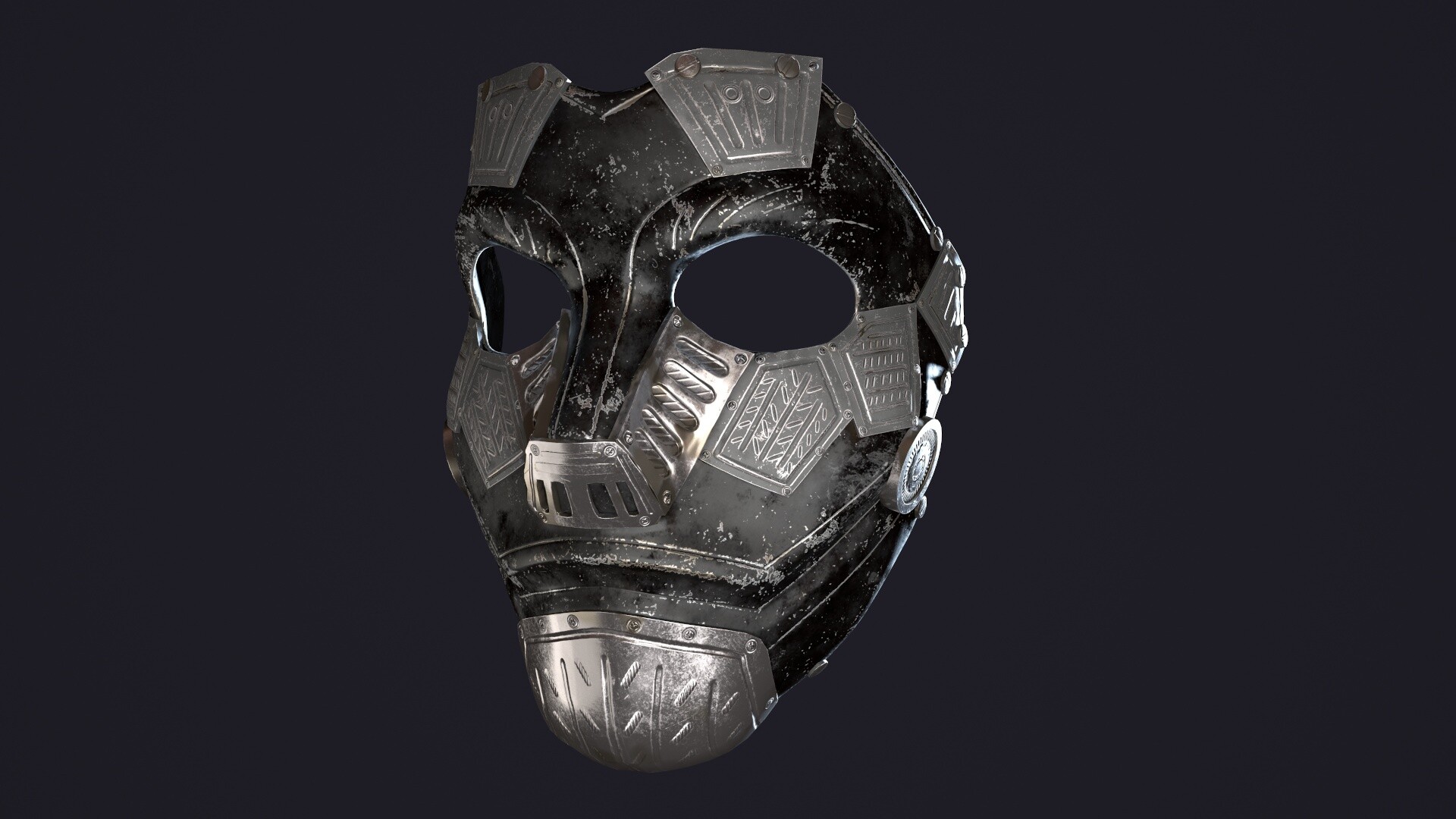 ArtStation - Metal Face Mask