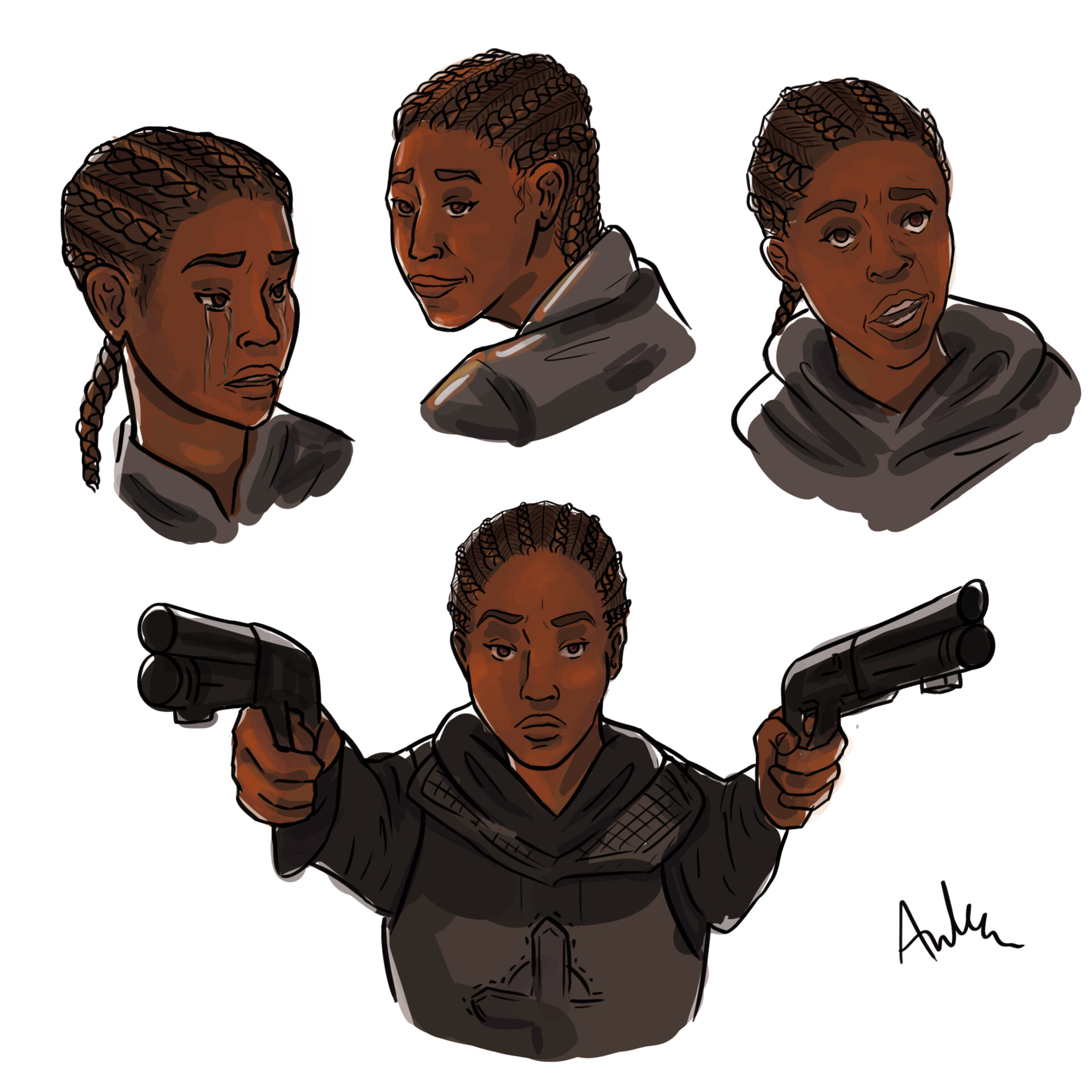 ArtStation - Warrior Nun