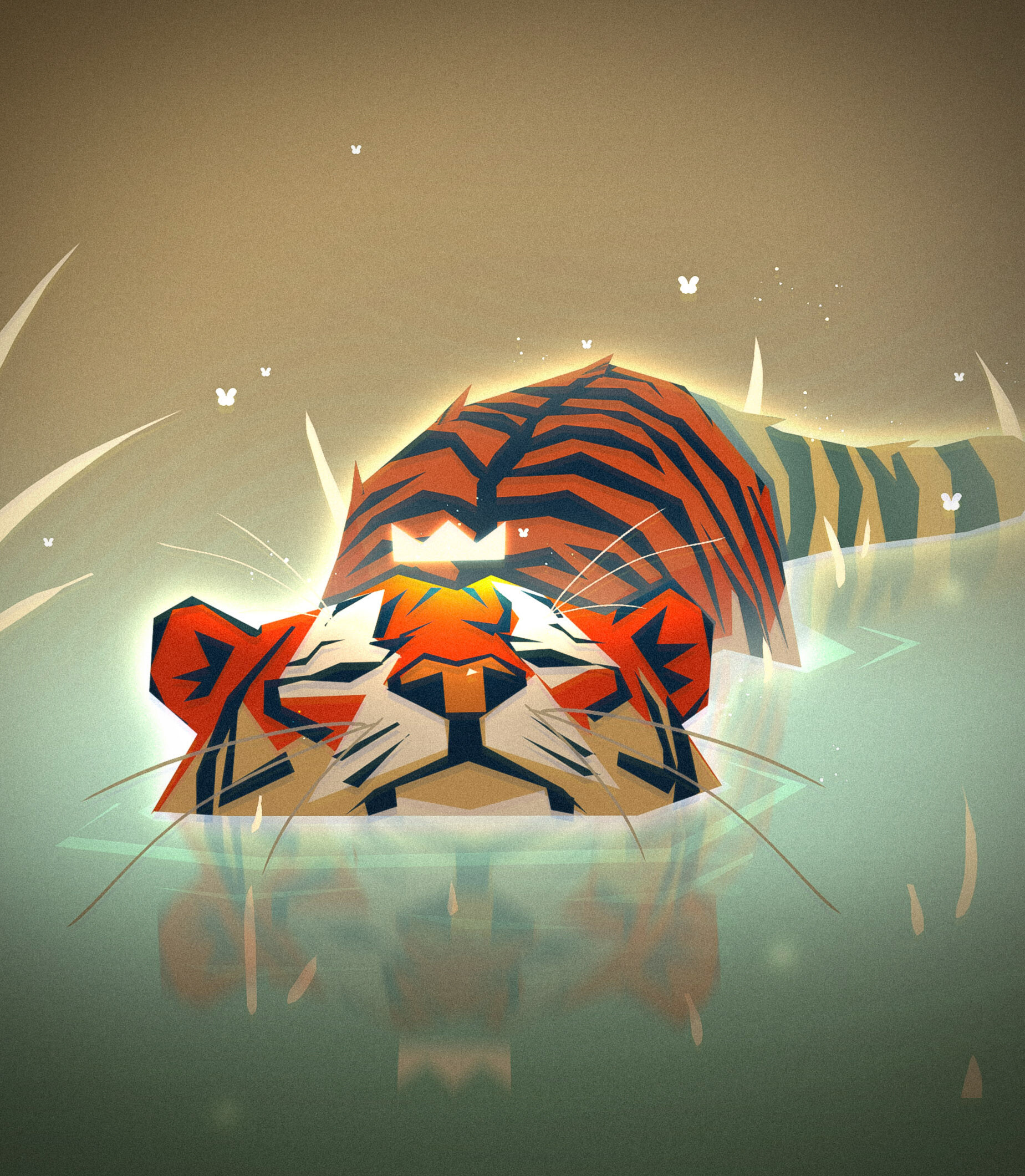 ArtStation - A Big Cat 🐅🐅🐅