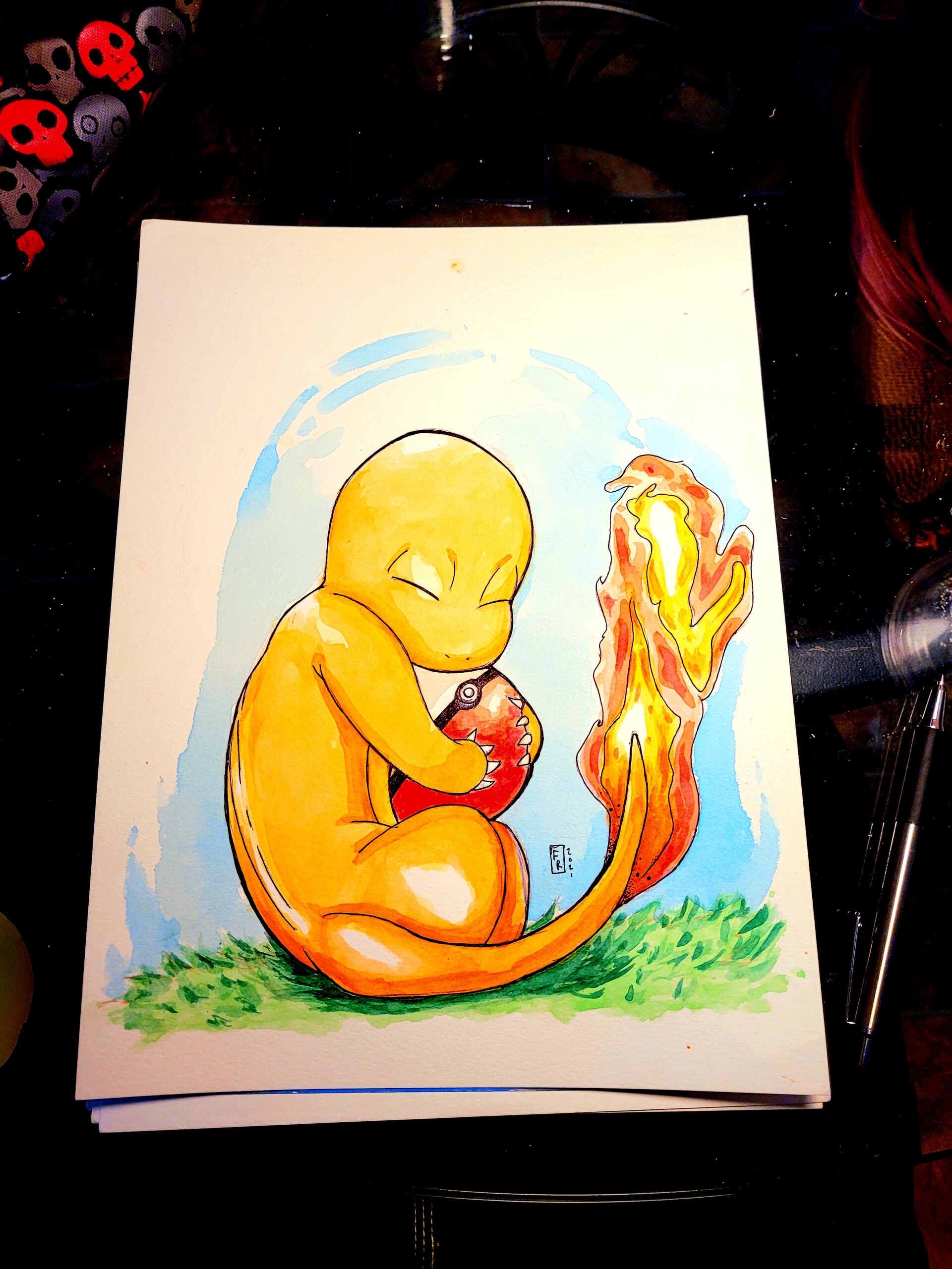 ArtStation - Pokemon watercolor