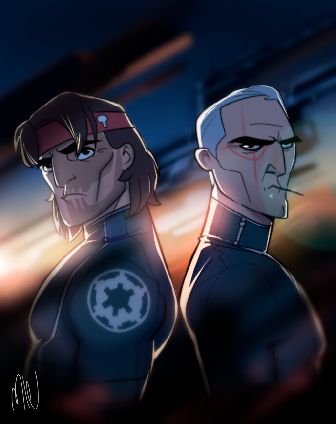 ArtStation - Hunter y Crosshair