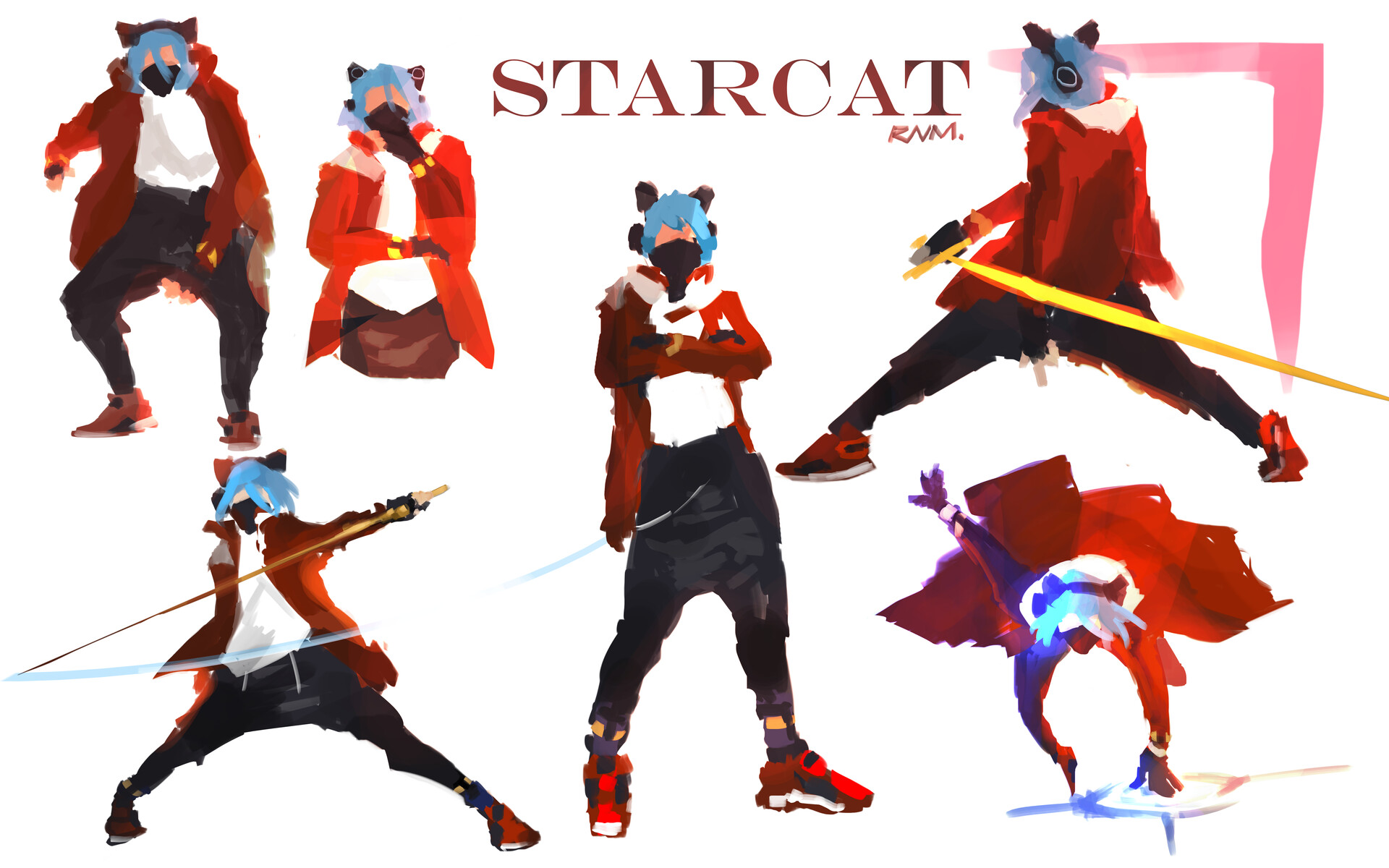 Robert Maglalang - Starcat Universe (character Compilations)