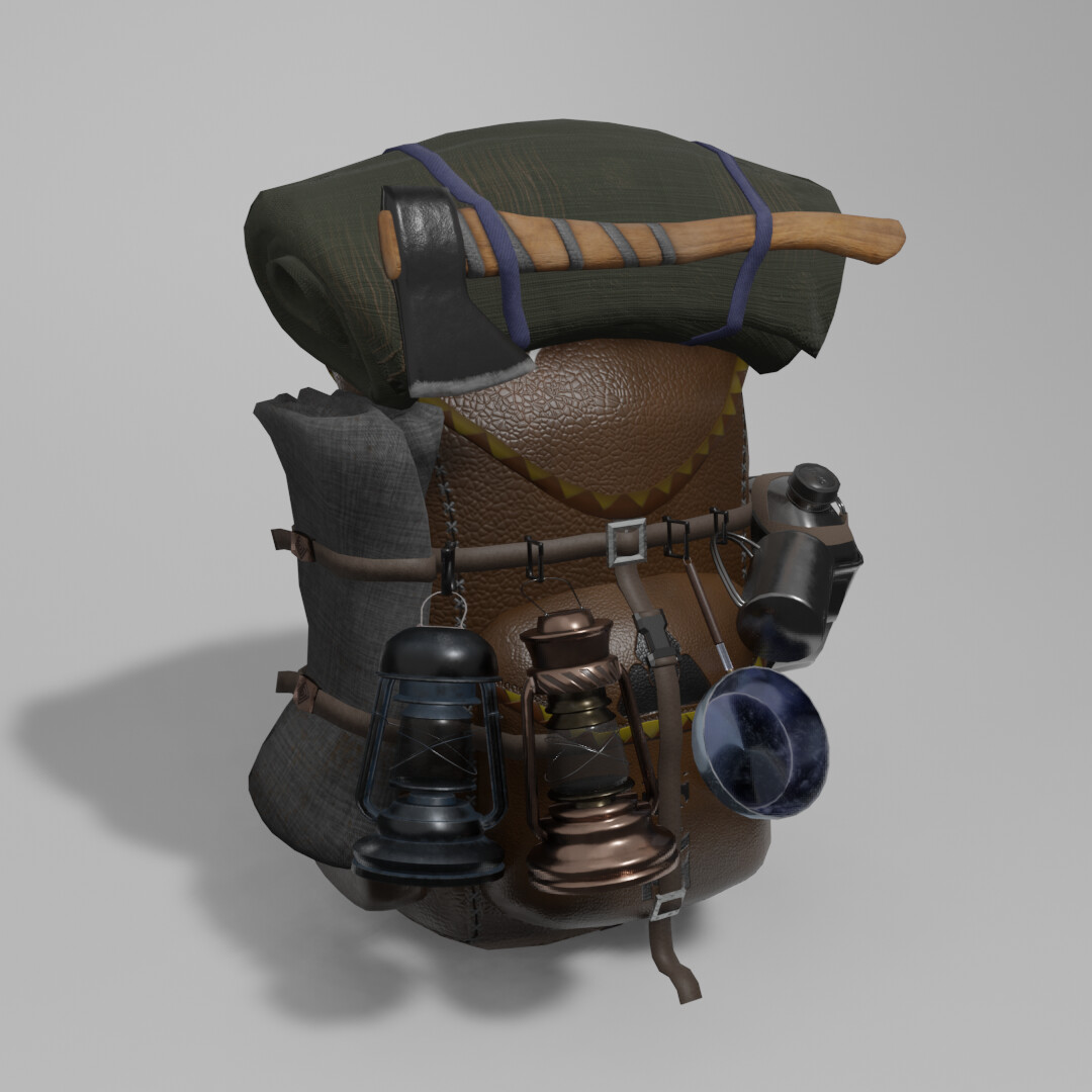 ArtStation - backpack