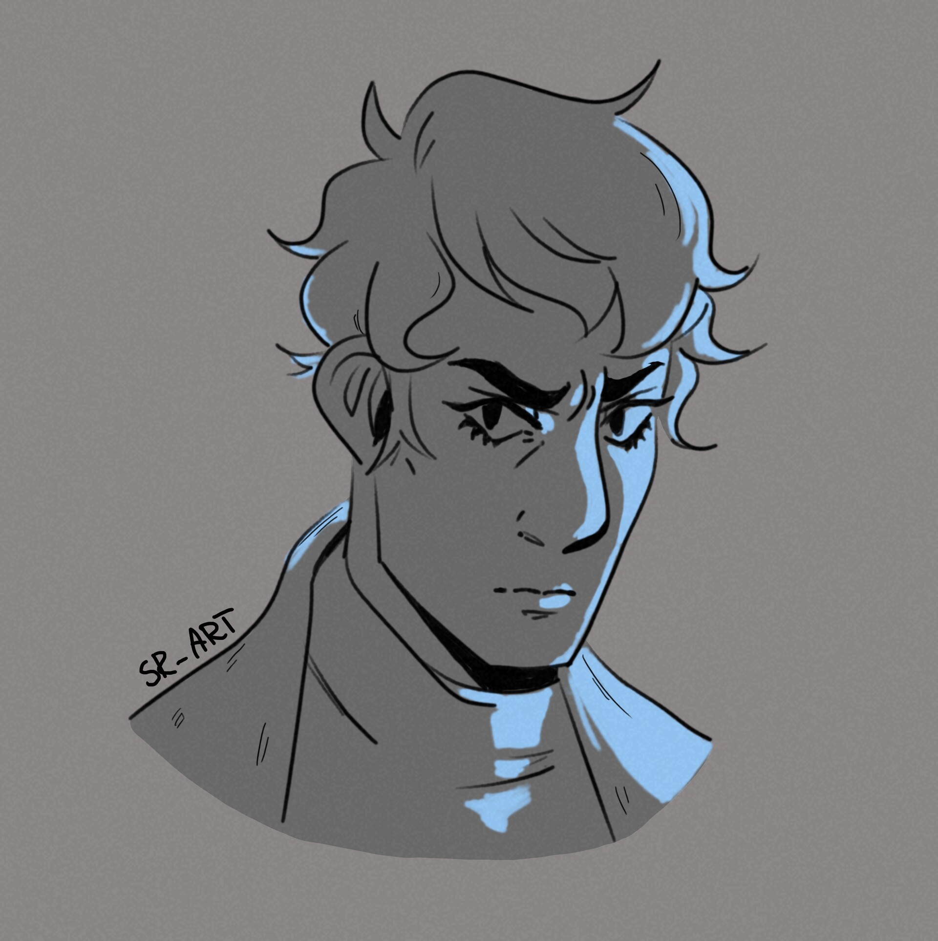 ArtStation - Steven Bust doodle