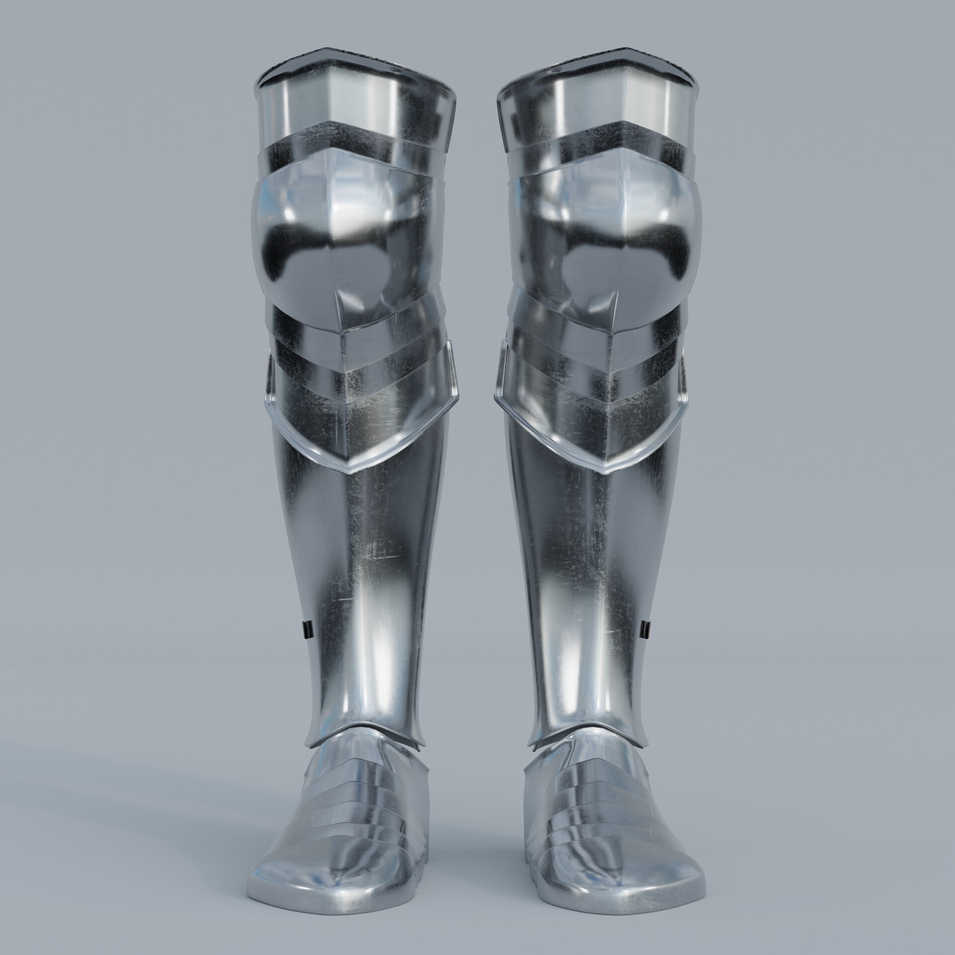 ArtStation - European Medieval Greaves with Sabatons/Solleretes