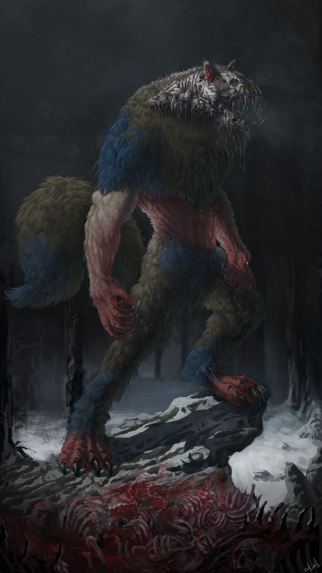 ArtStation - Wulver or Werewolves