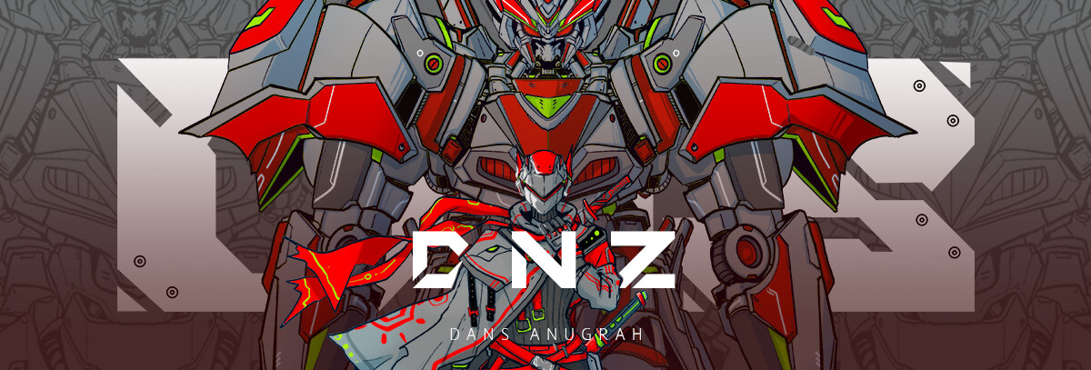 ArtStation - Mecha boi samurai