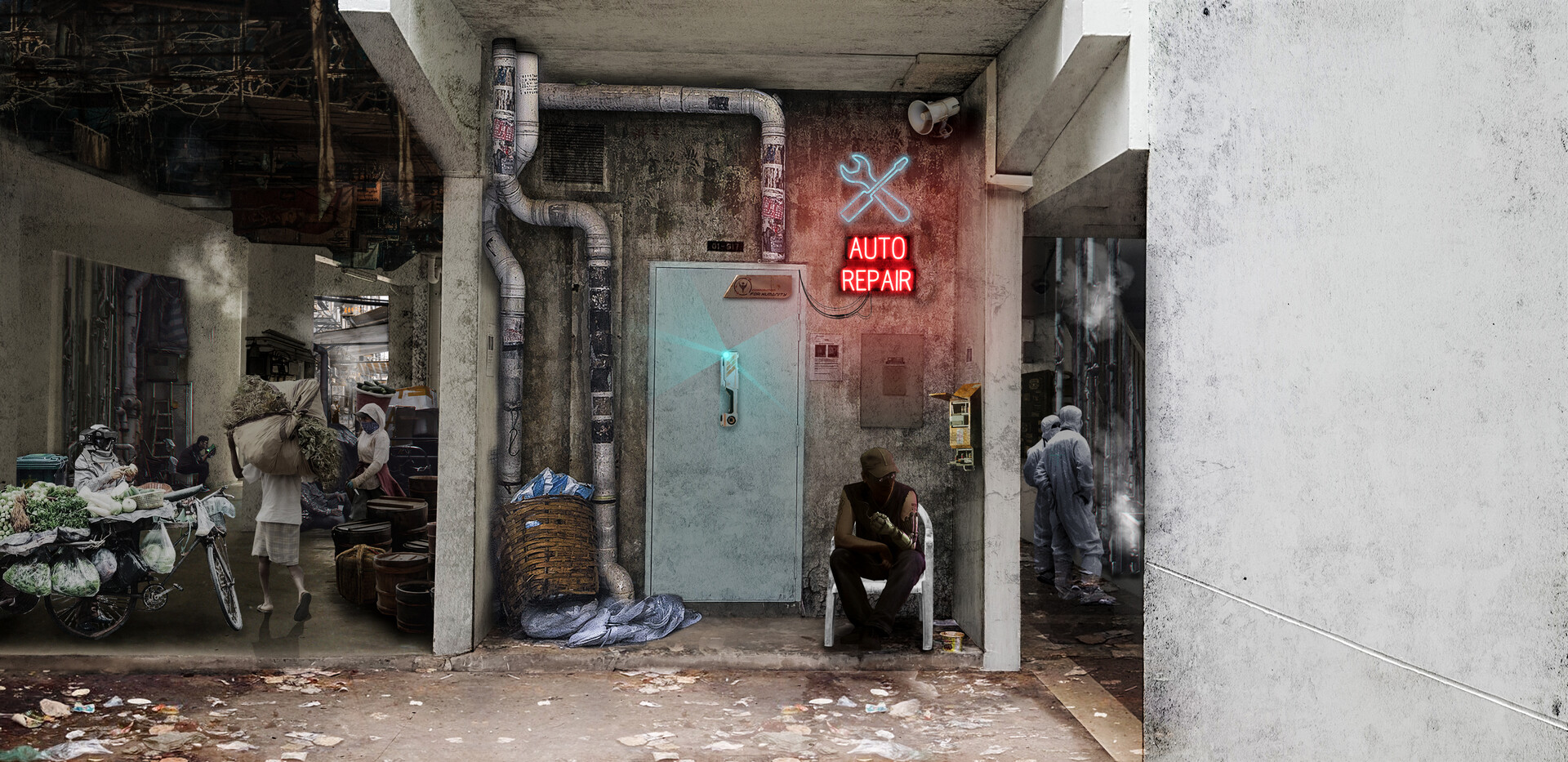 ArtStation - Singapore 2075