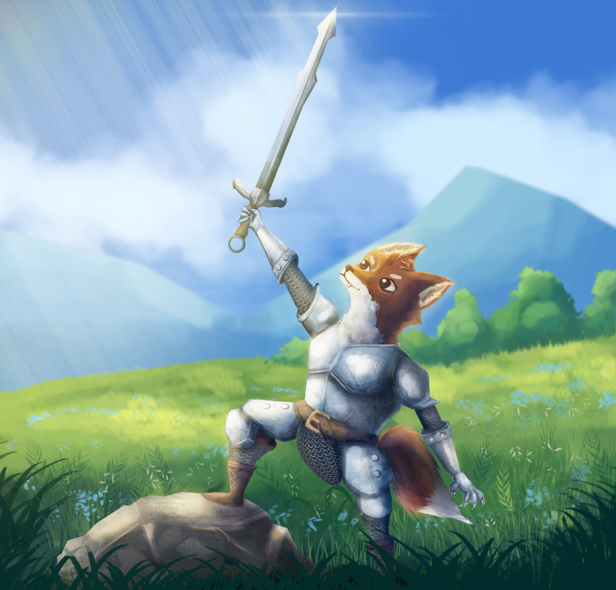 ArtStation - Fox concept art