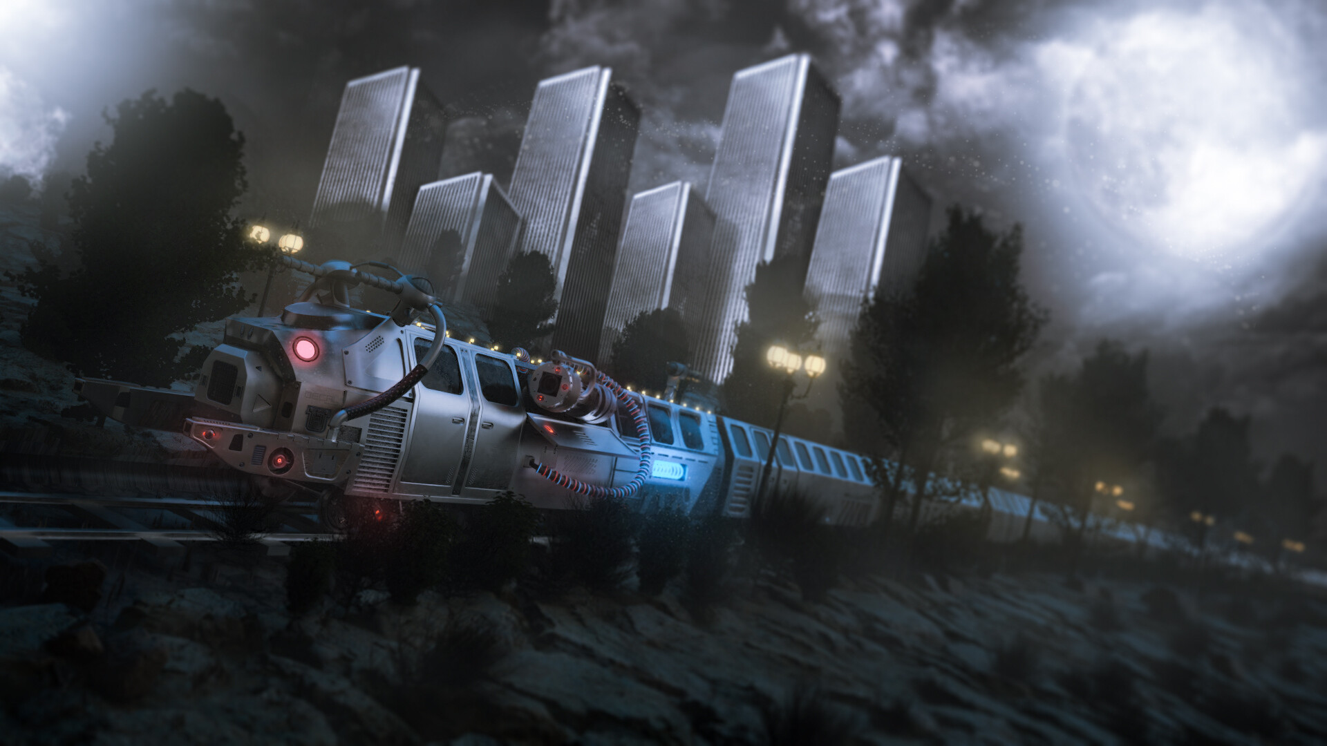 ArtStation - Life on a Train