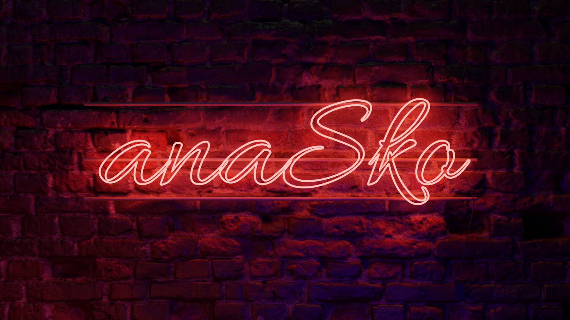 ArtStation - Neon sign