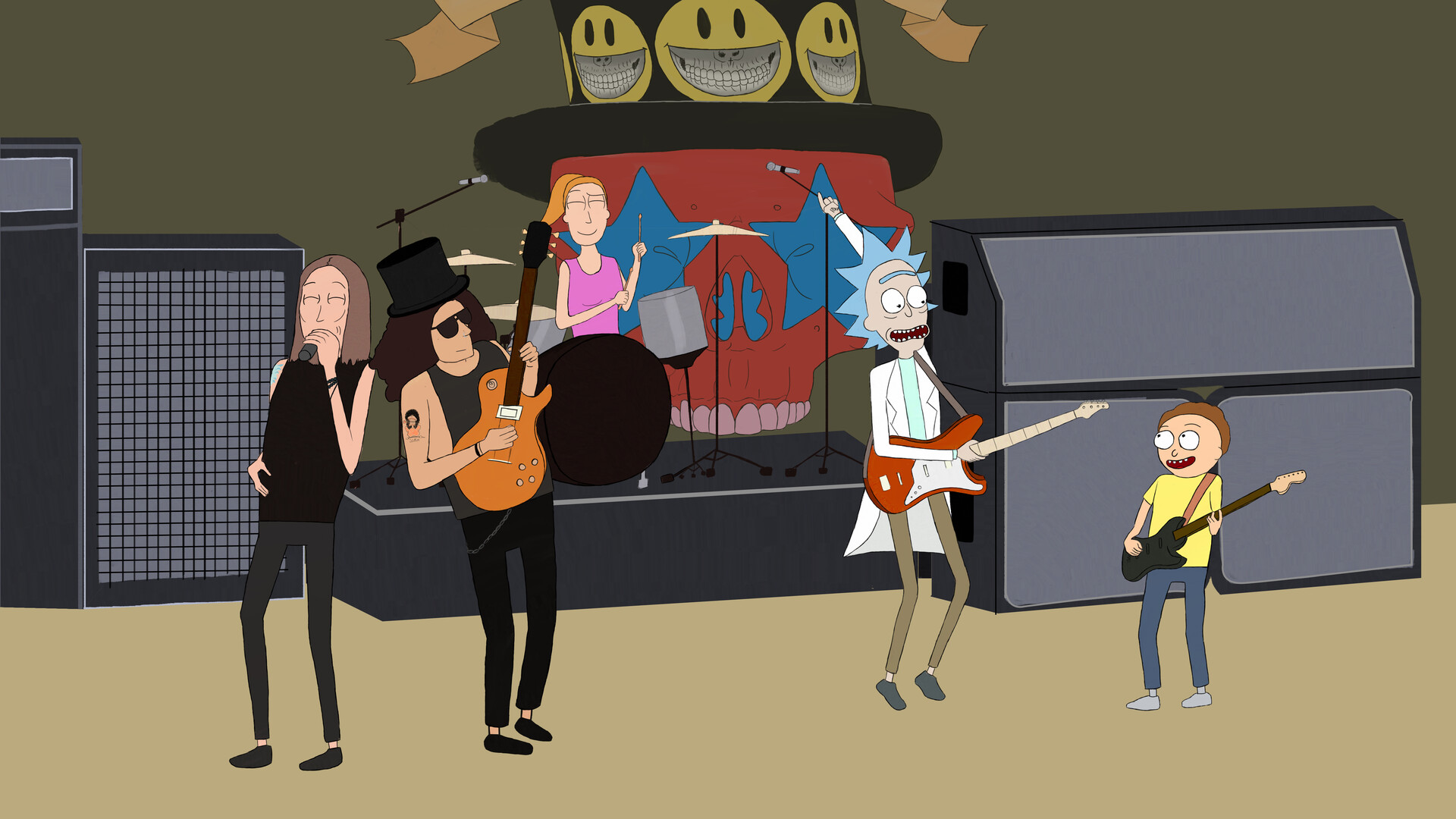 ArtStation - Rick and Morty Design