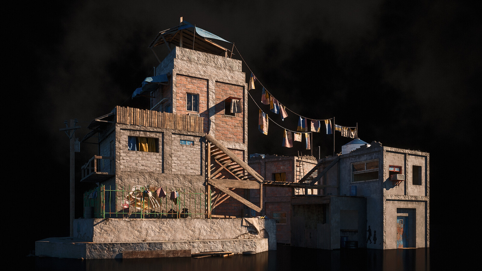 KitBash3D - FAVELAS - 3D ASSET KIT