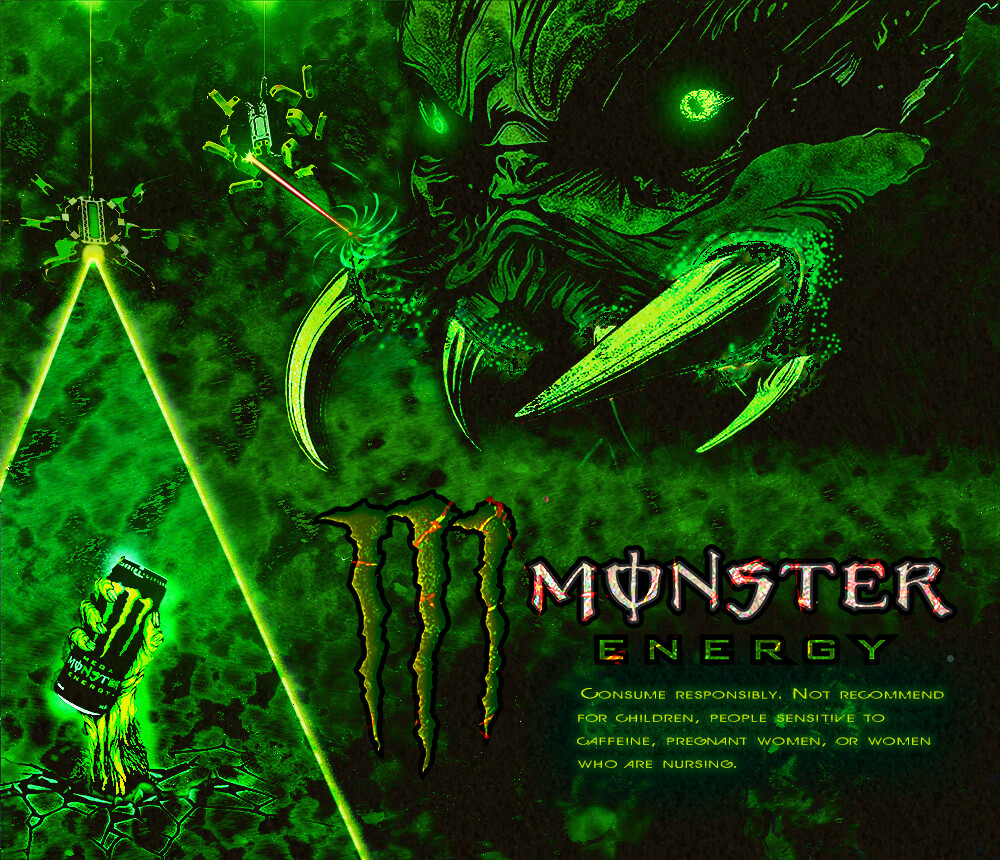 ArtStation - Artwork for Energy Drinks
